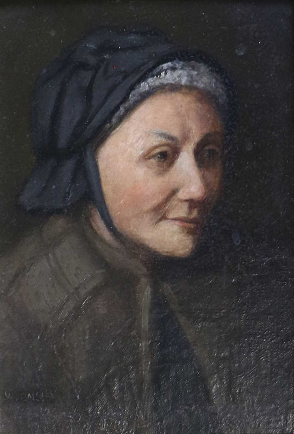 Lot 1142 - Walter Emsley (1860-1938) Portrait of a