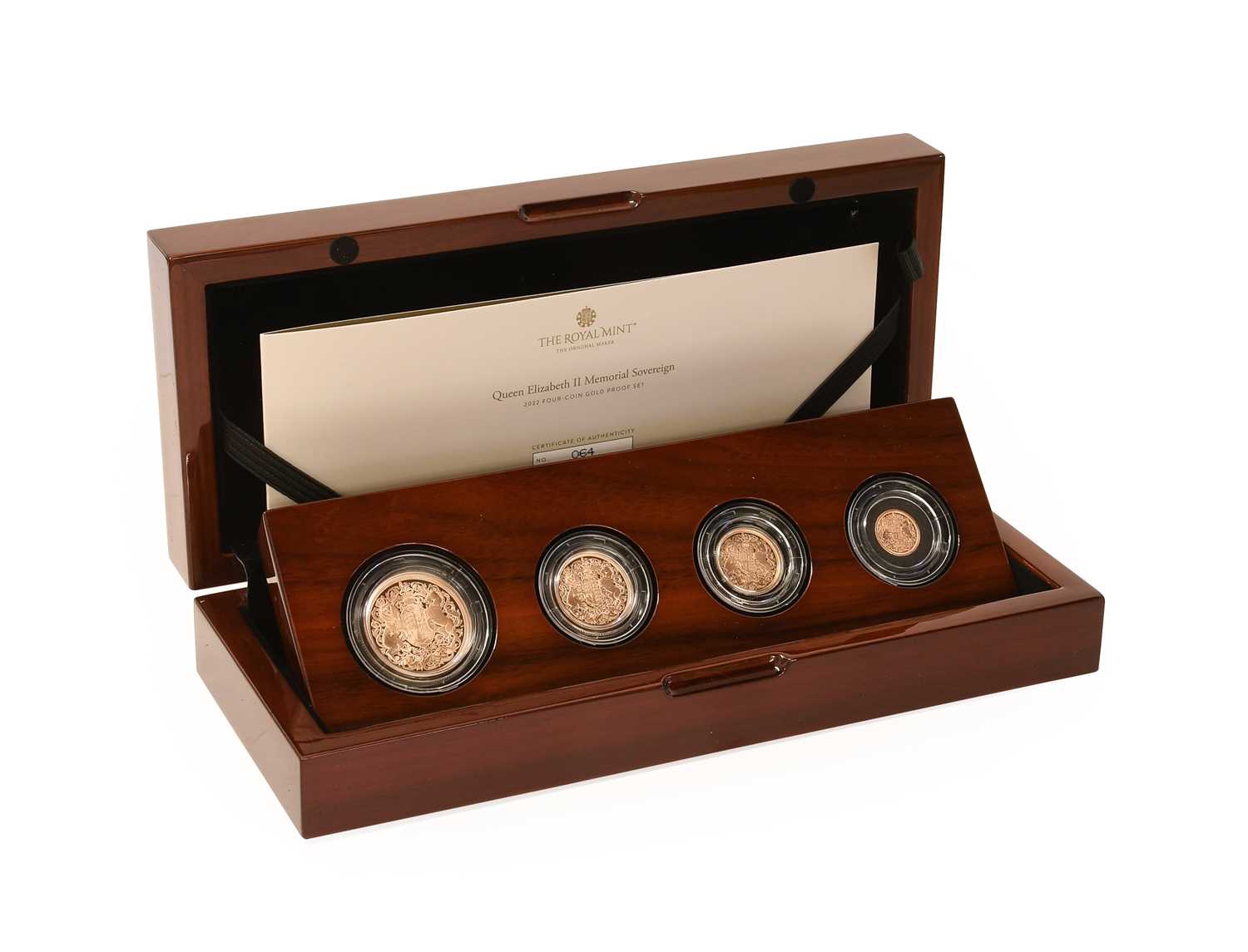 Lot 267 - Charles III, Four Coin Gold Proof Set 2022,