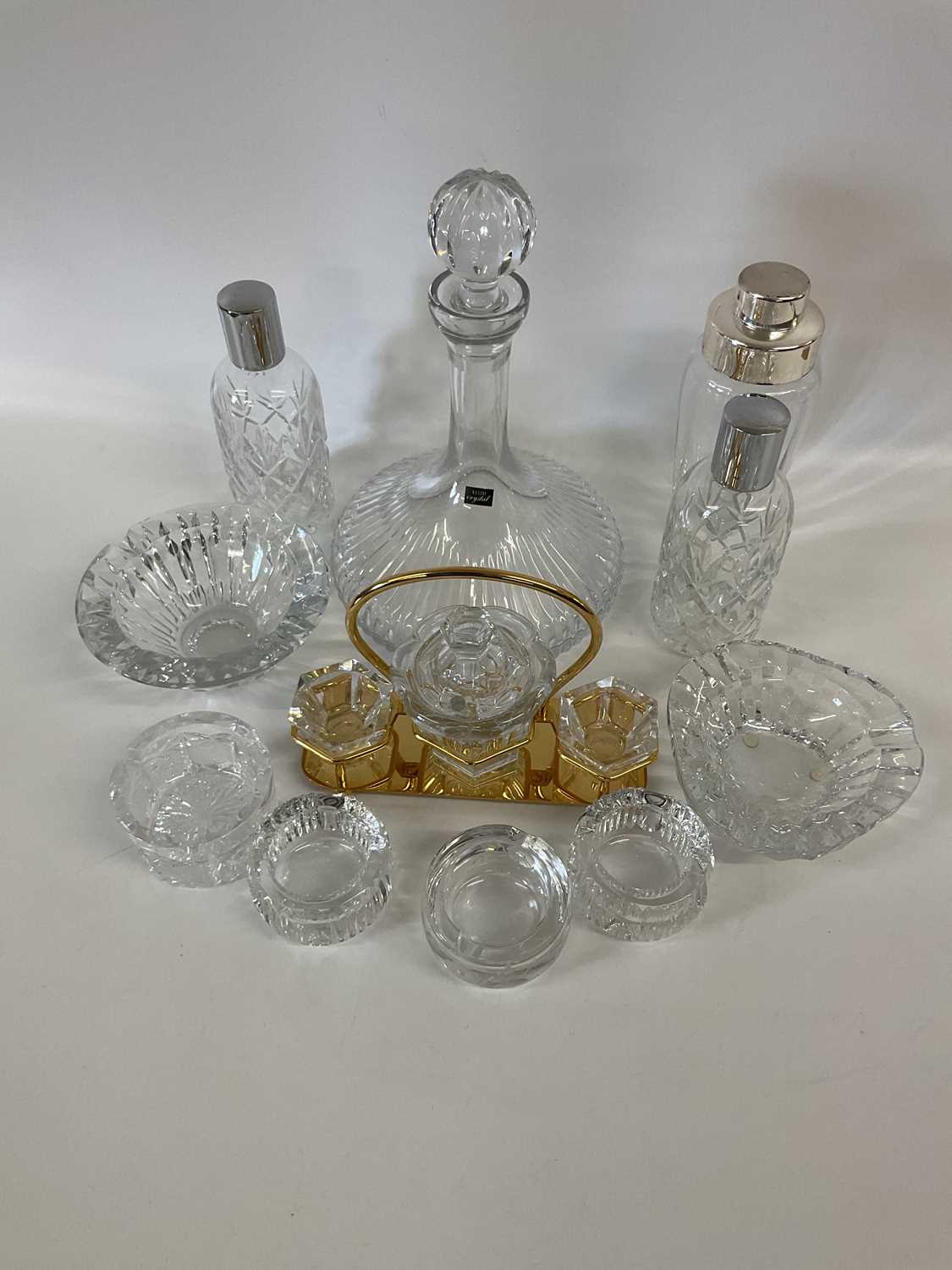 Lot 124 - A 20th Century "Illum" Crystal Decanter,