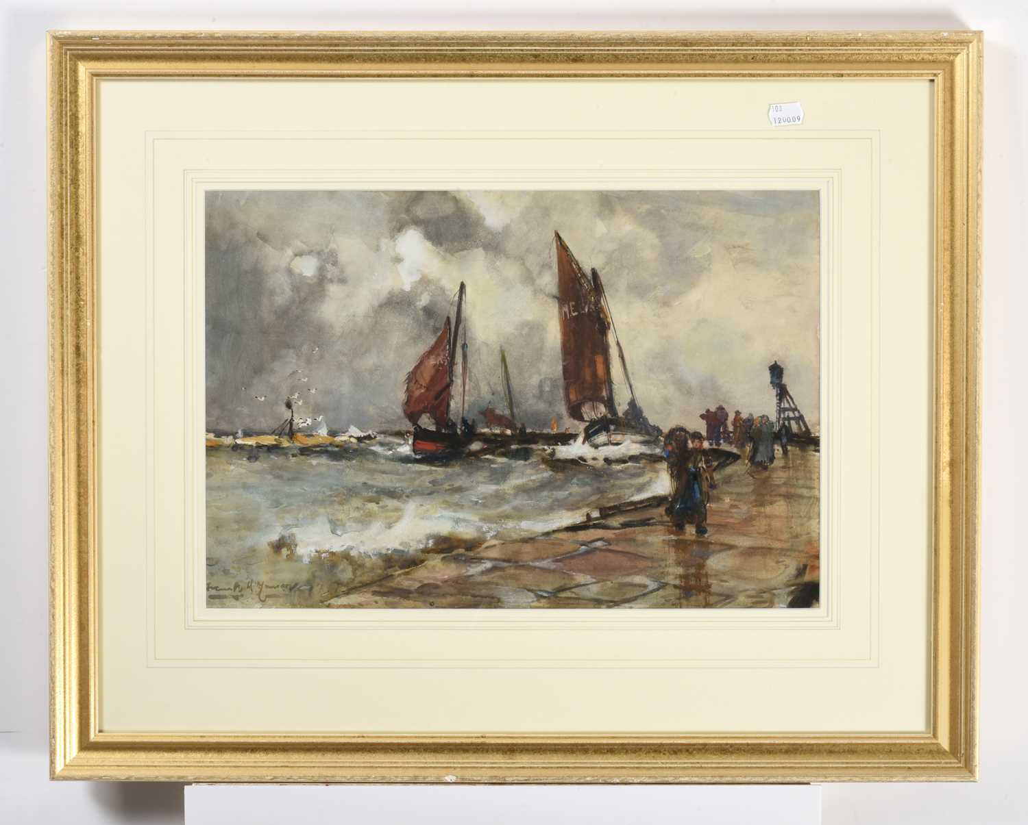 Lot 1025 - Frank Henry Mason RBA, RI, RSMA (1875-1965)