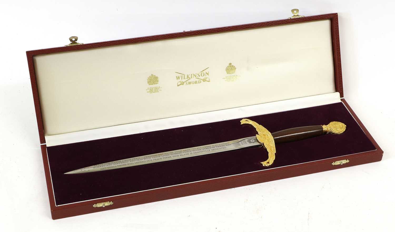 Lot 236 - A Wilkinson's Sword 1945-1995 Commemorative