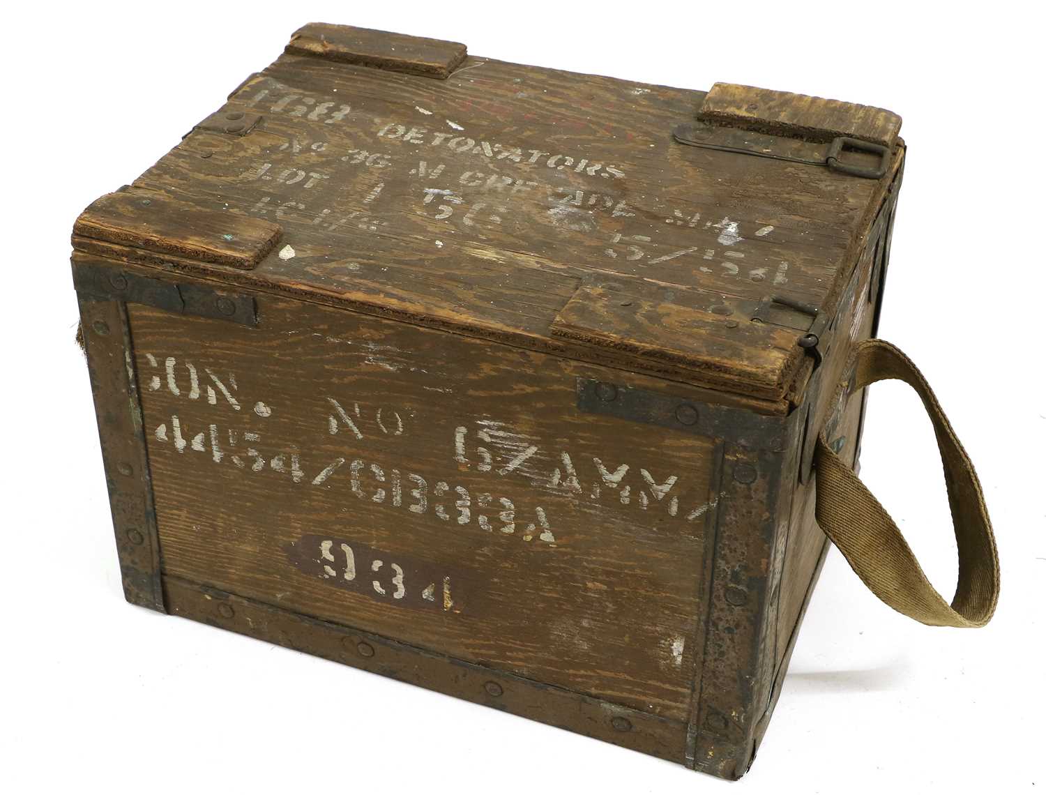 Lot 125 - Four British .303 Bren Machine Gun Magazines,