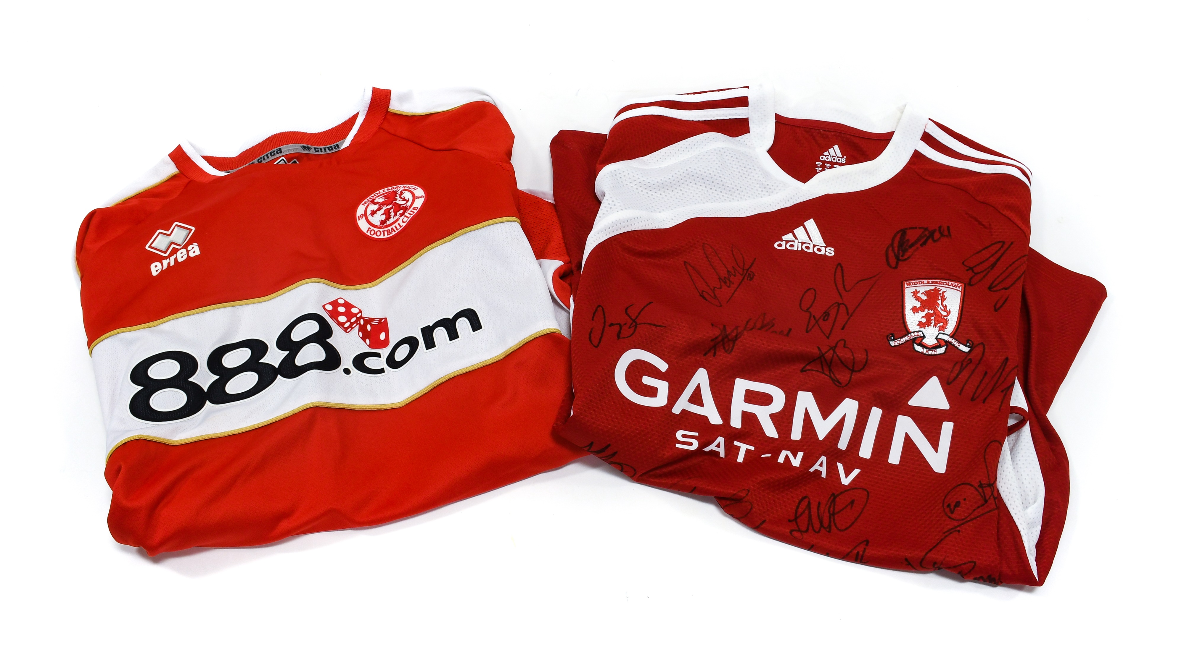 Lot 30 - Middlesbrough Football Club Match Worn Shirt