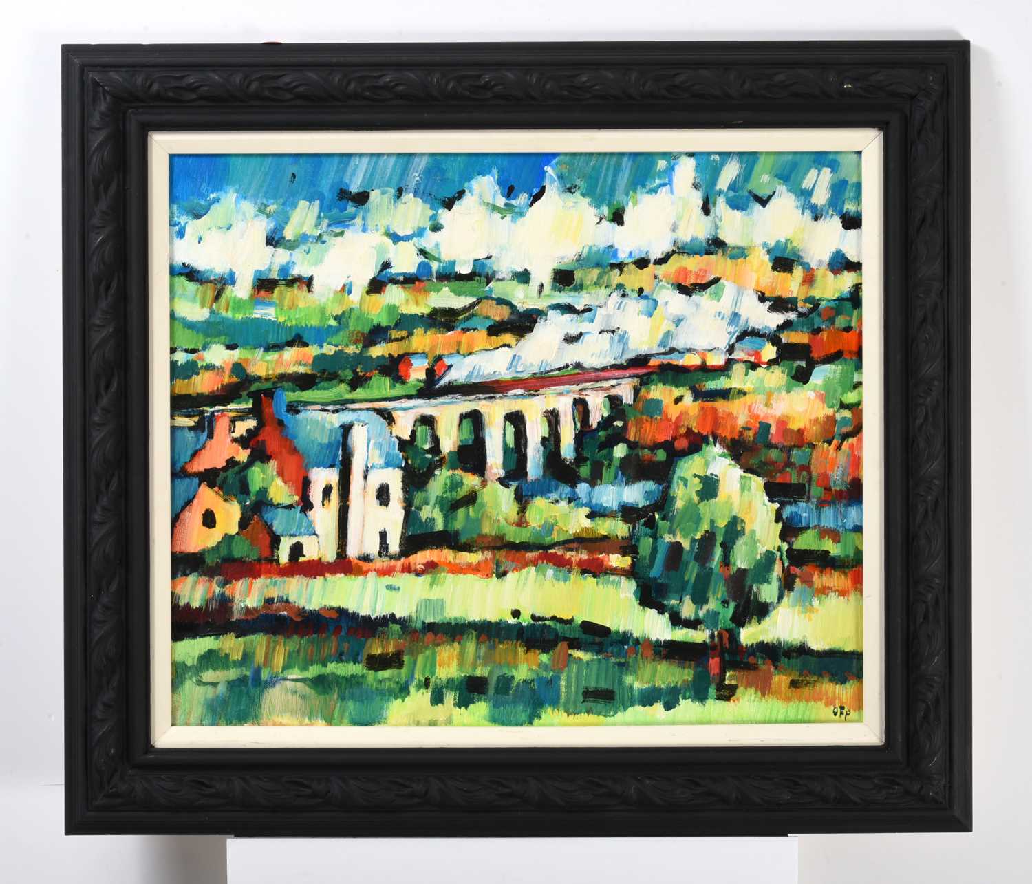 Lot 117 - Olivia Pilling (b.1985) "Viaduct, Ribble