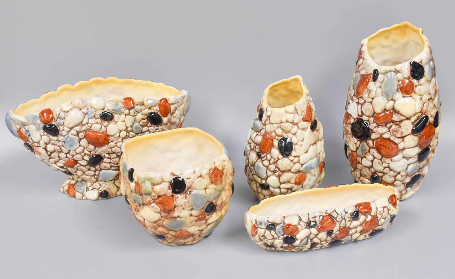 Lot 306 - A Group of Torquay Ware Pottery, Including a