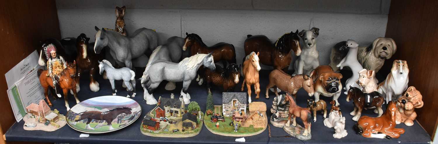 Lot 235 - Beswick Horses, Including Welsh Cob and