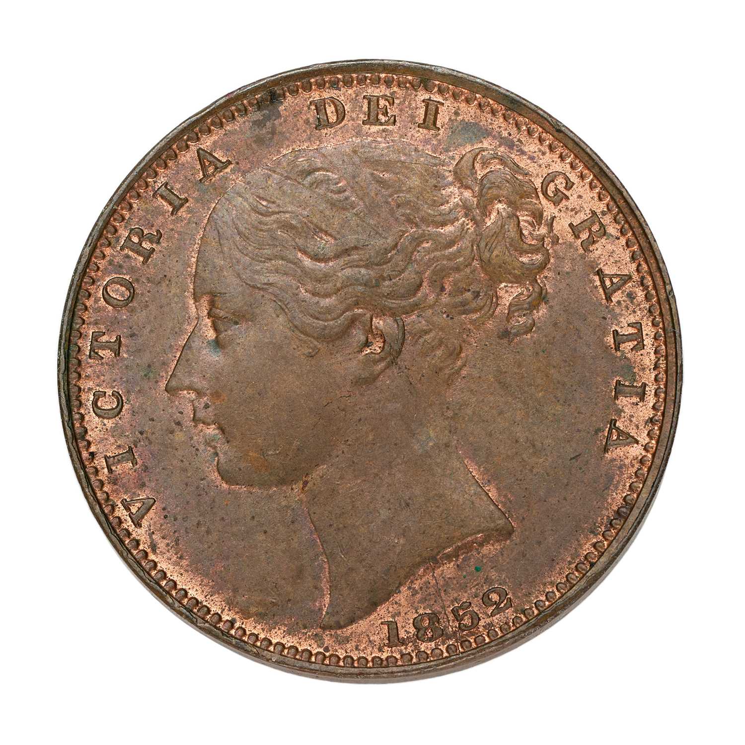 Lot 228 - Victoria, Farthing 1852, (S.3950); About