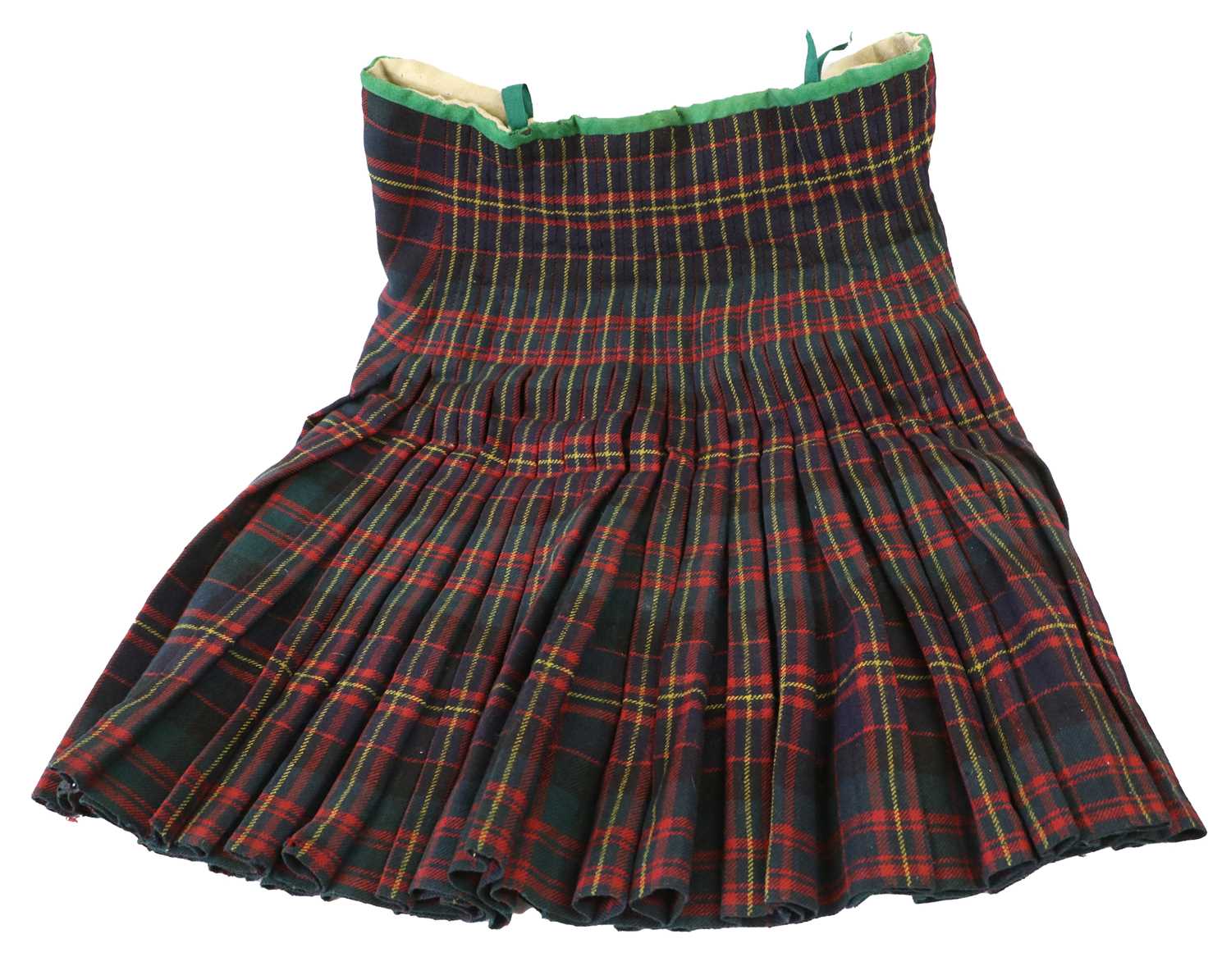 Lot 107 - A First World War Cameron Highlander's Kilt