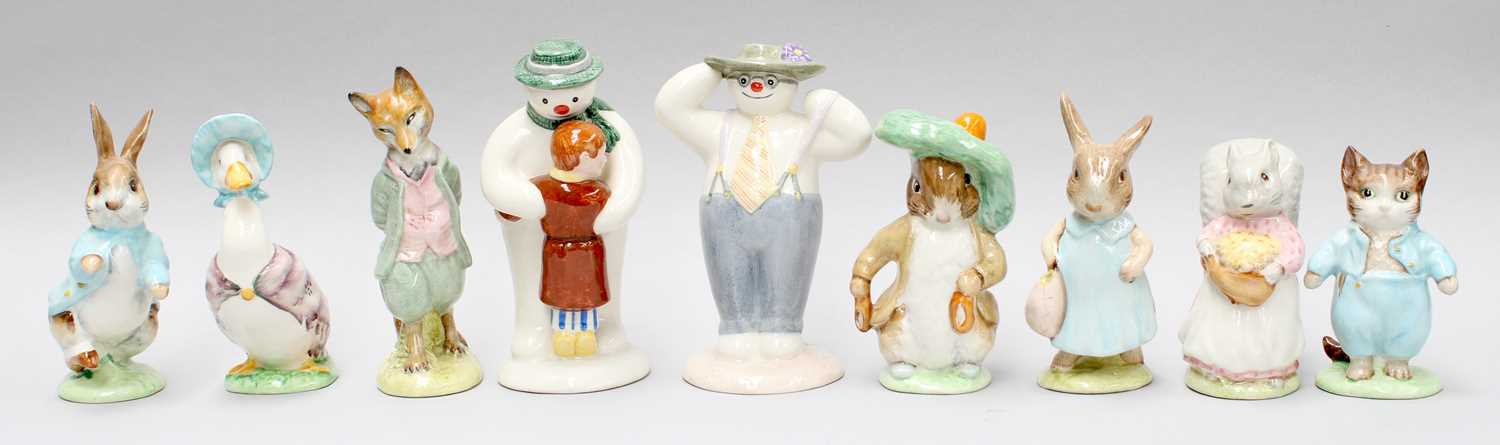 Lot 350 - Beswick Beatrix Potter, including 'Peter