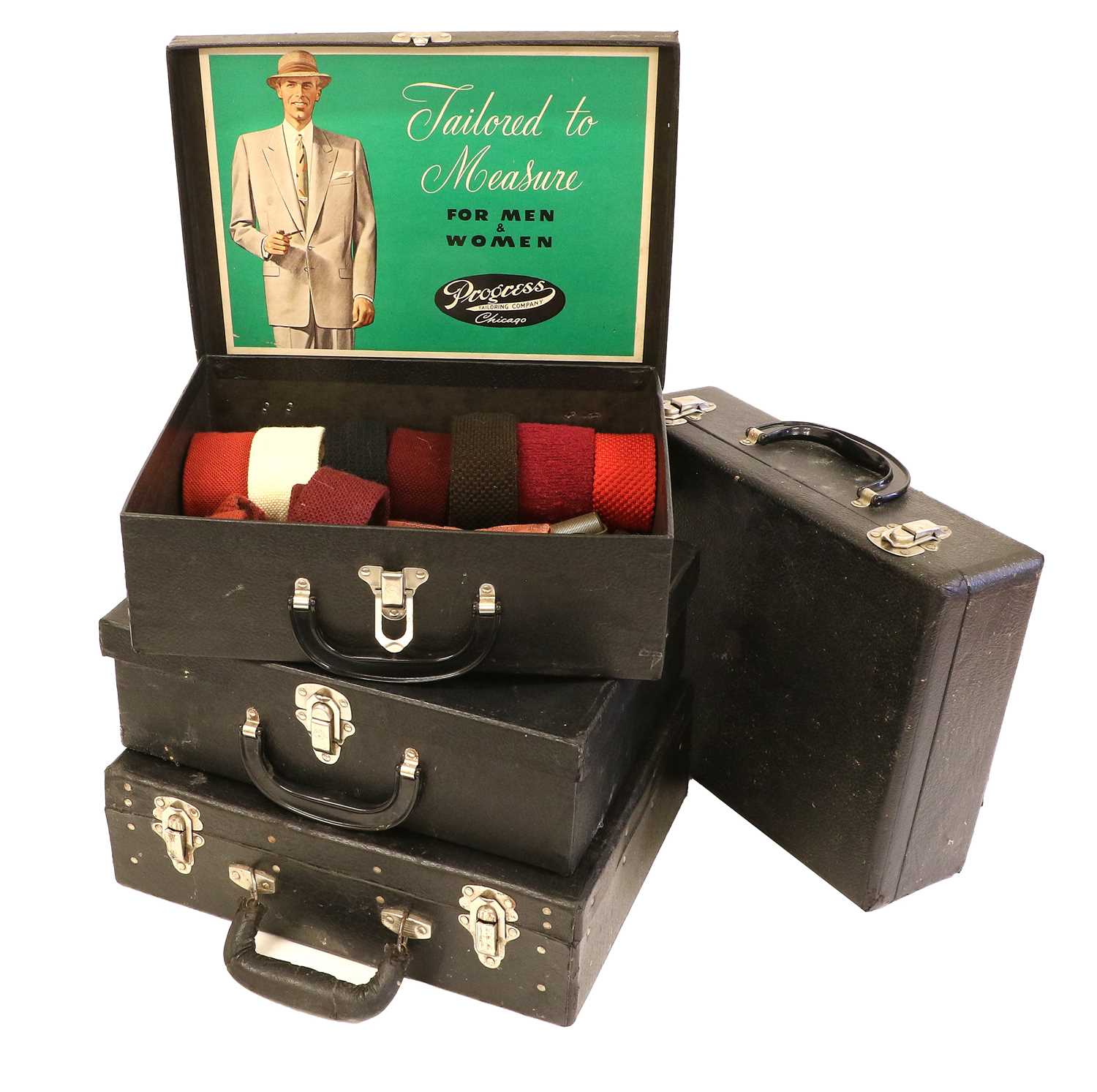 Lot 2180 - Four Circa 1950s Advertising Salesman Cases