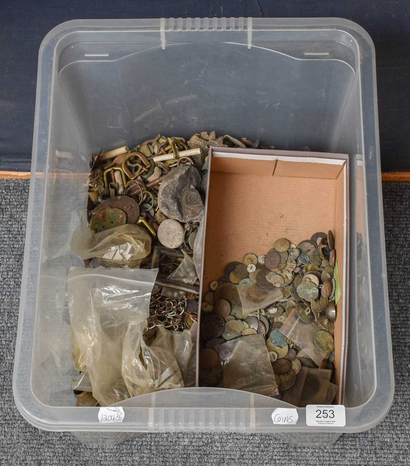 Lot 253 - Large Selection of Mixed Detectorist Finds,