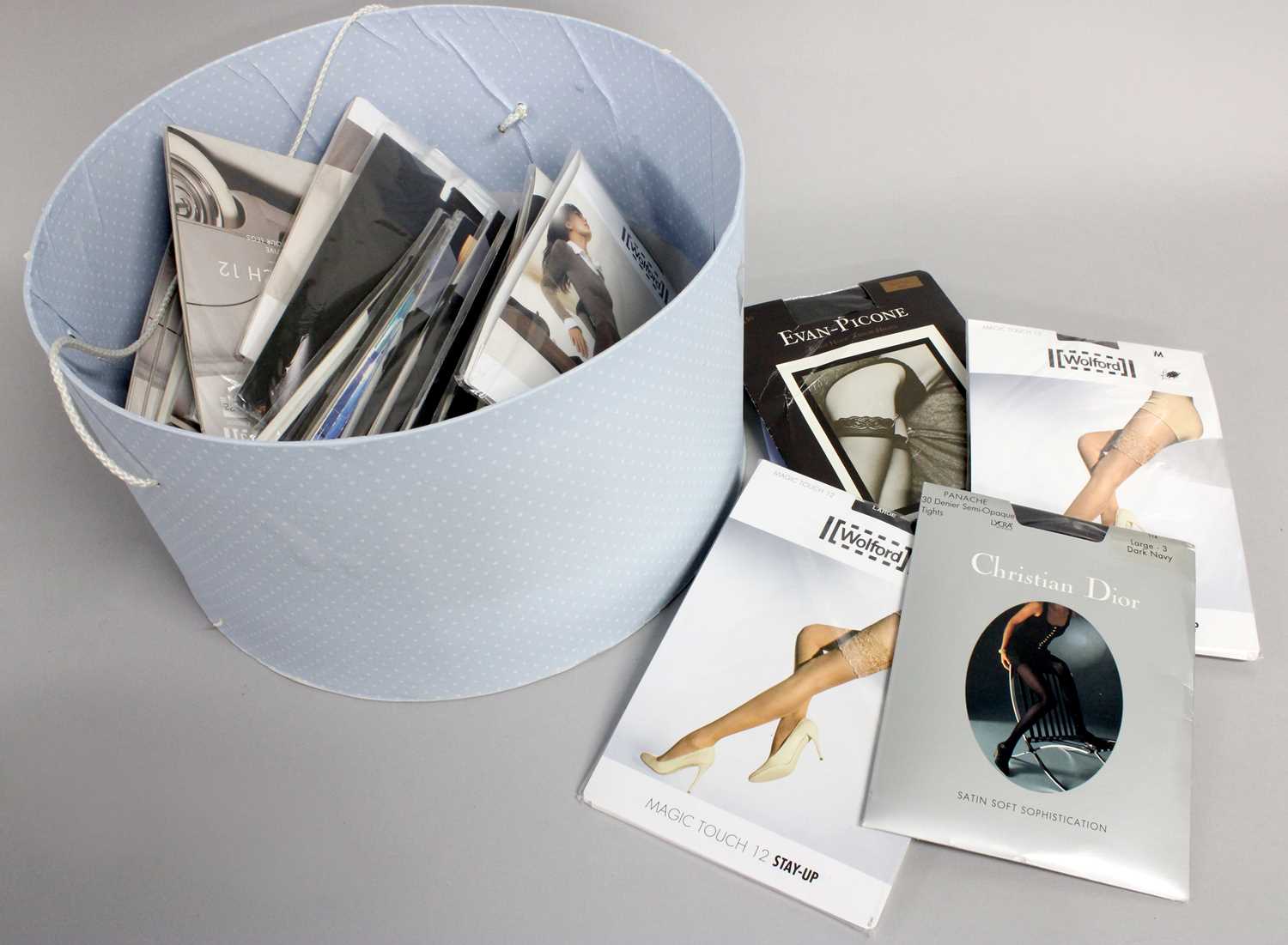 Lot 2129 - Assorted Modern Tights and Stay Ups,