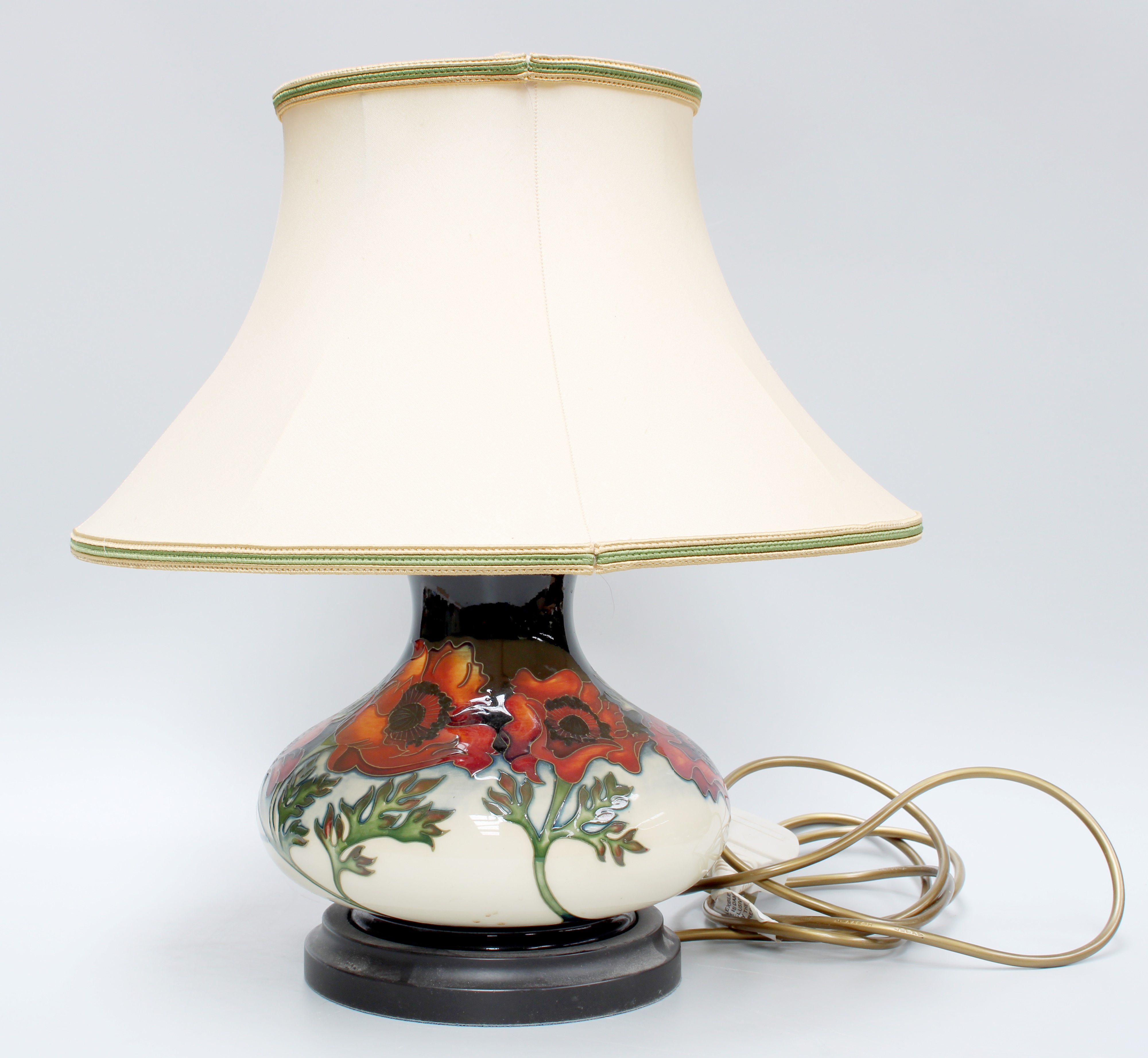Lot 207 - A Pair of Modern Moorcroft Poppy Pattern