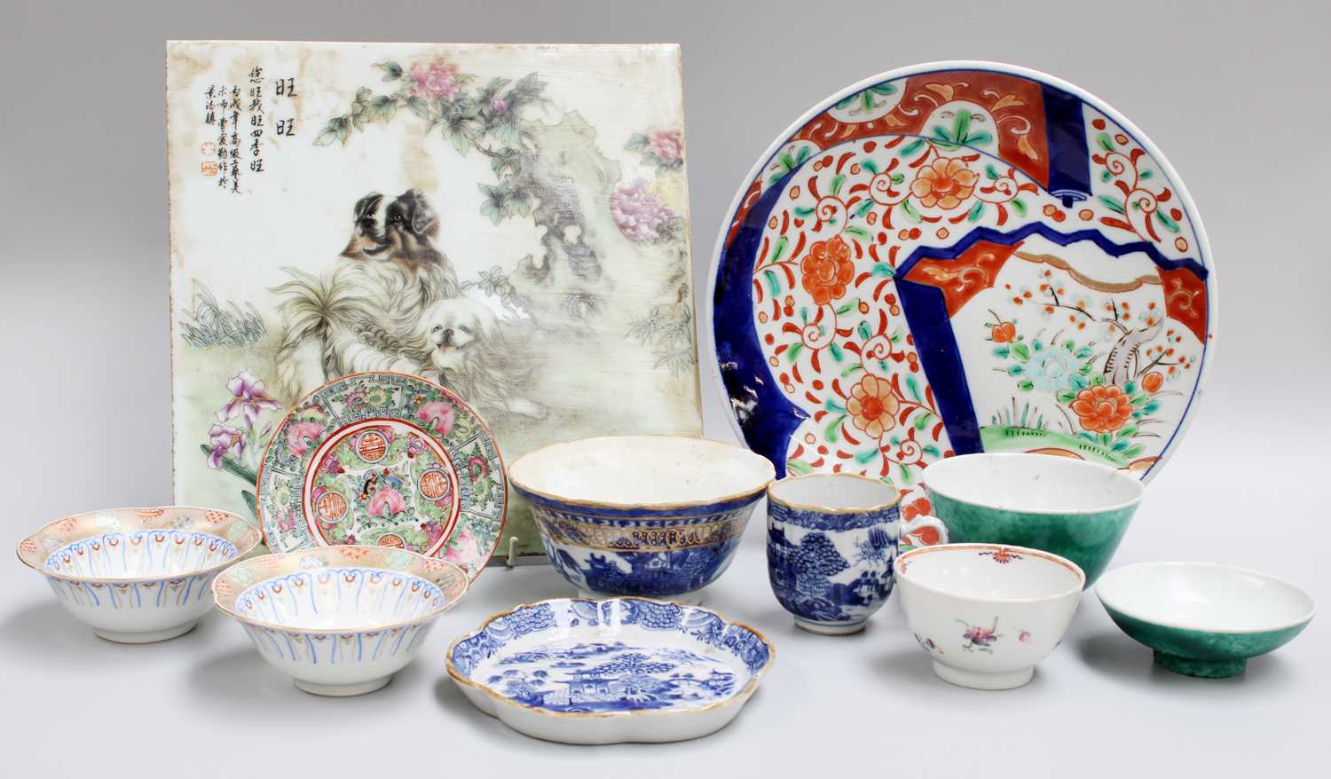 Lot 220 - A Collection of Mainly Chinese Porcelein,