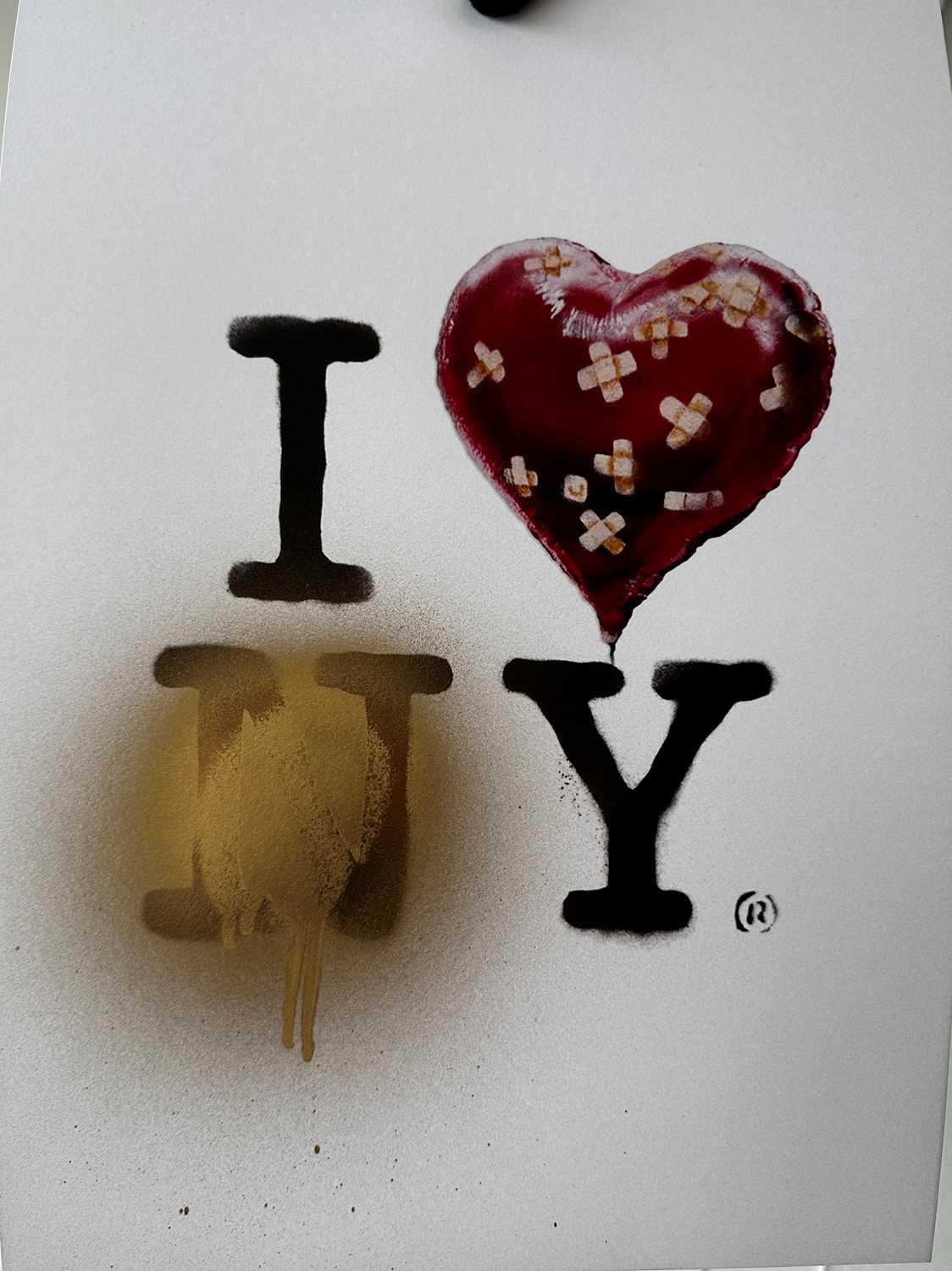 Lot 12 - Bombsquad (Contemporary) "I Love York" Blind