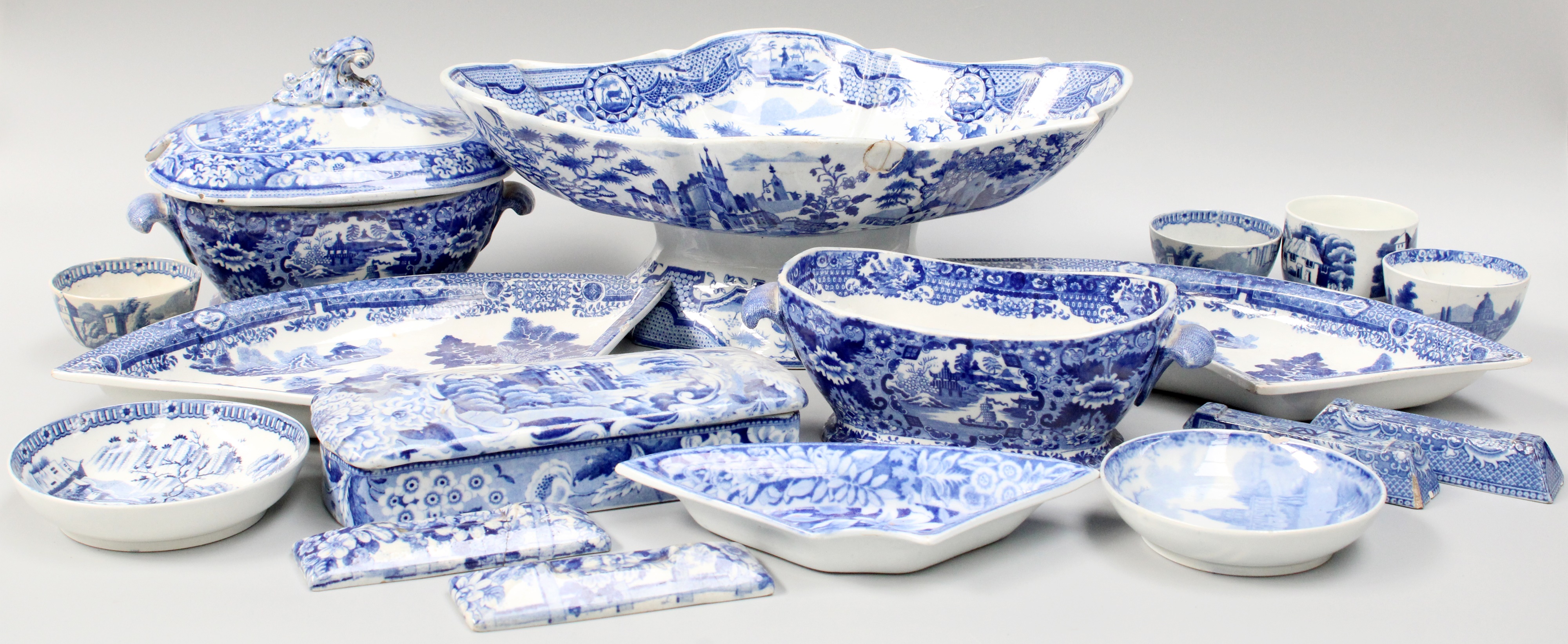 Lot 284 - A Quantity of Early 19th century Pearlware