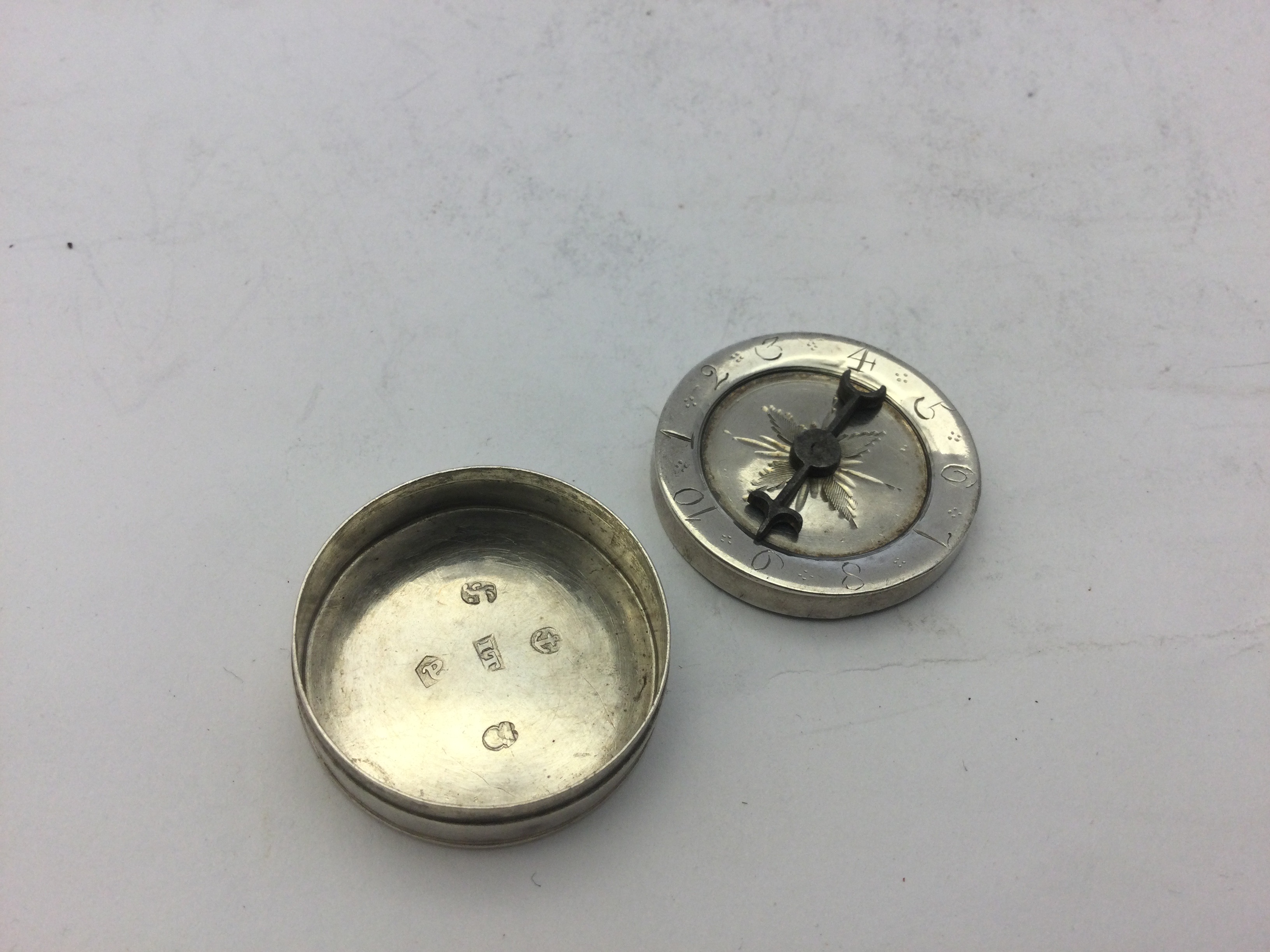 Lot 2350 - A George III Silver Counter-Box,