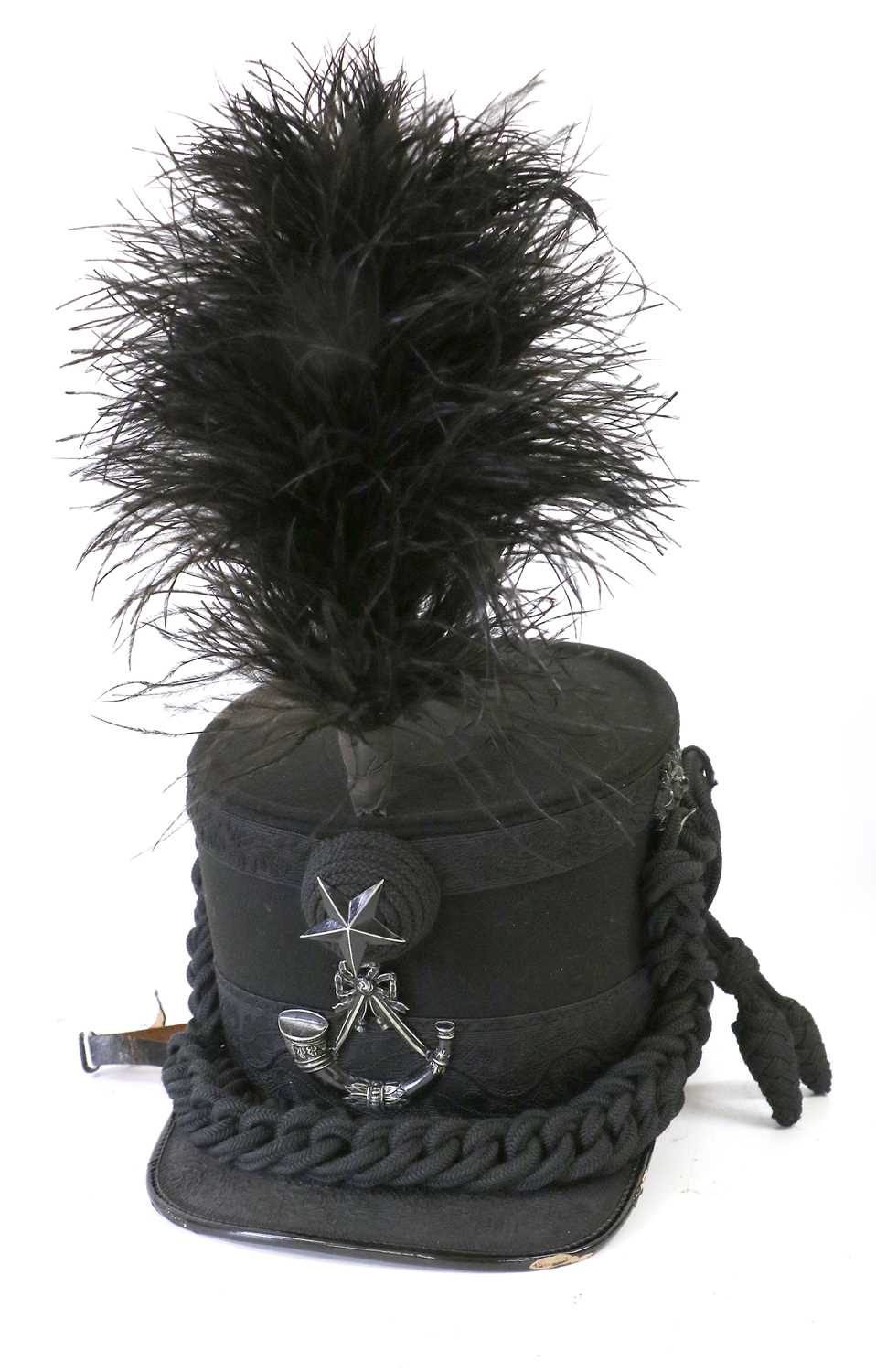 Lot 100 - An Early 20th Century Officer's Shako to the