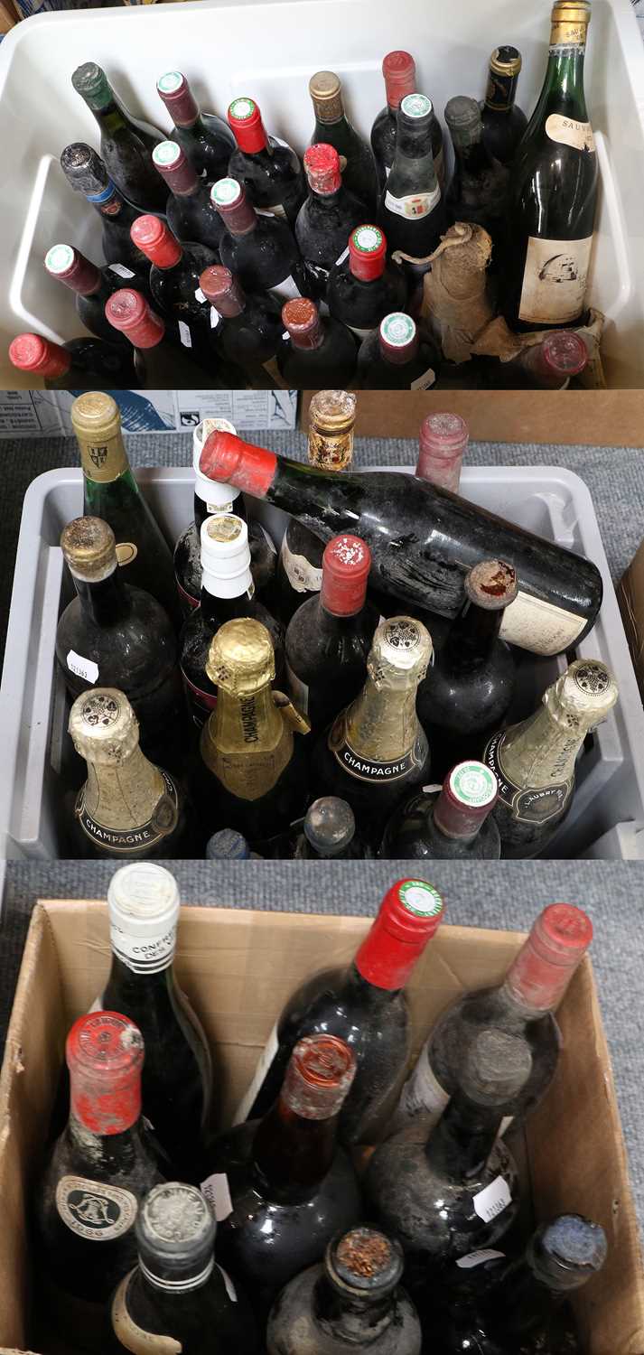 Lot 377 - Various Bottles of Champagne, Red Wine and