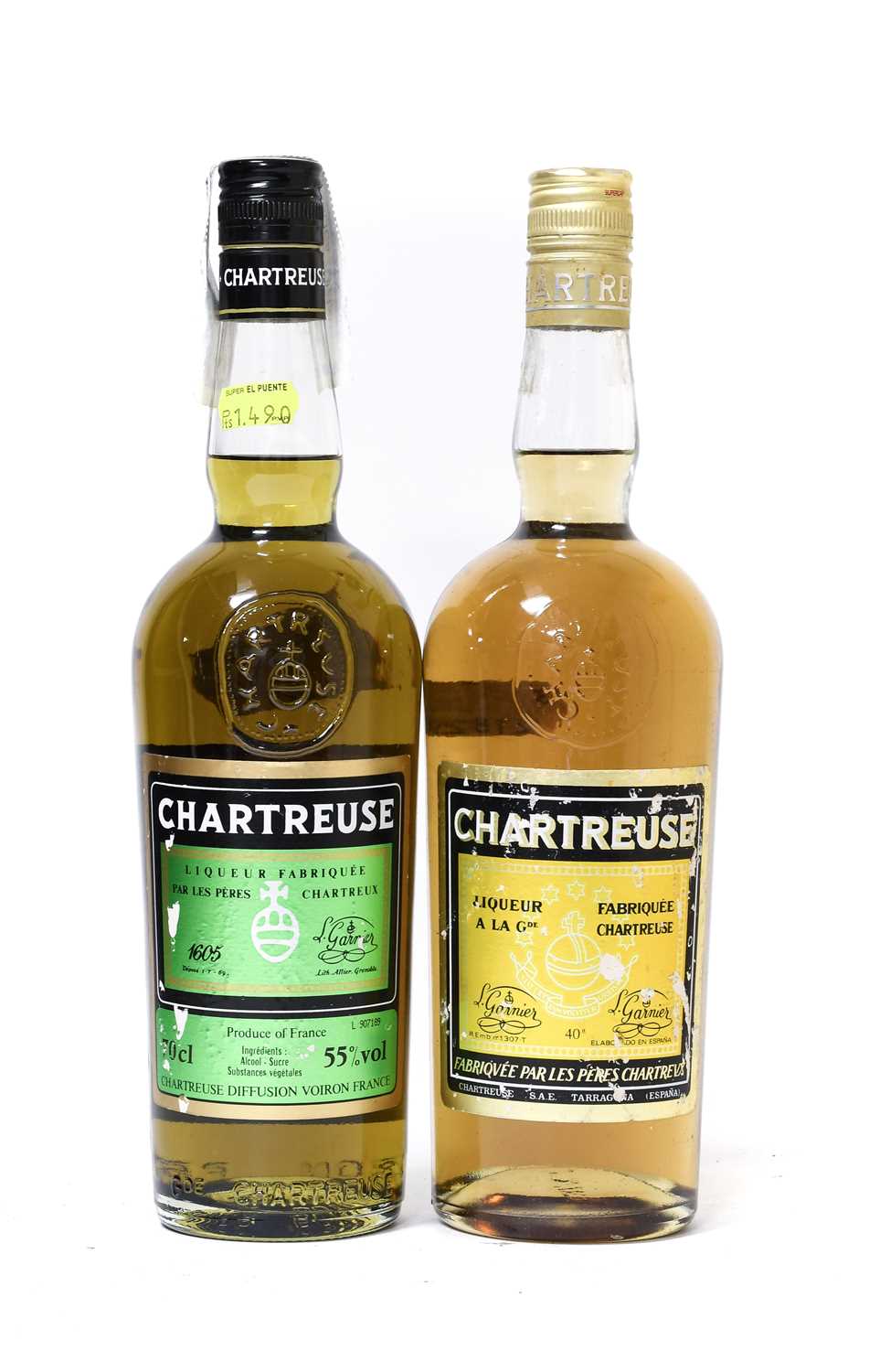 Lot 3173 - Chartreuse (Green), 1990s bottling, 55%vol