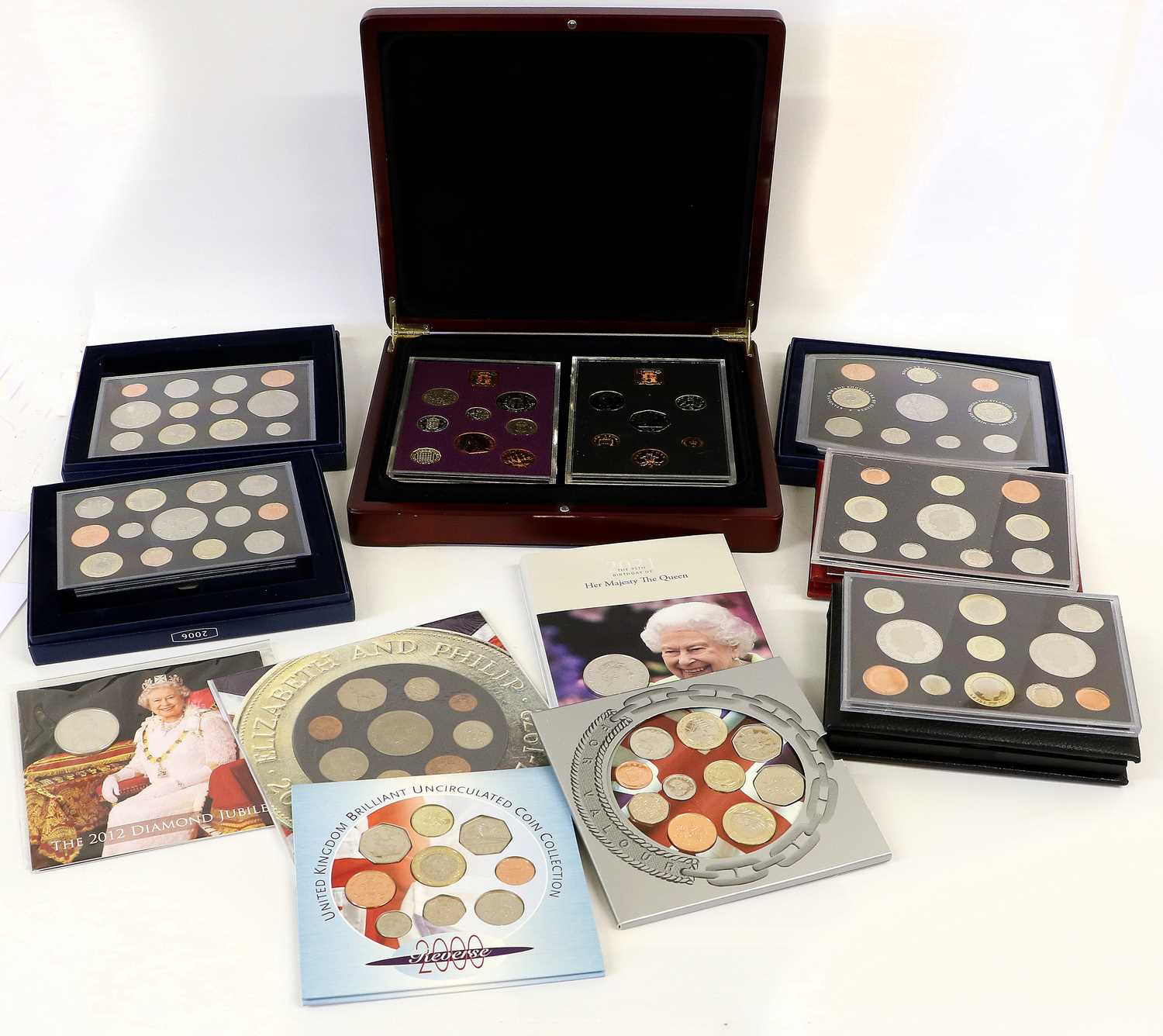 Lot 289 - Collection of UK Proof Sets and Brillant