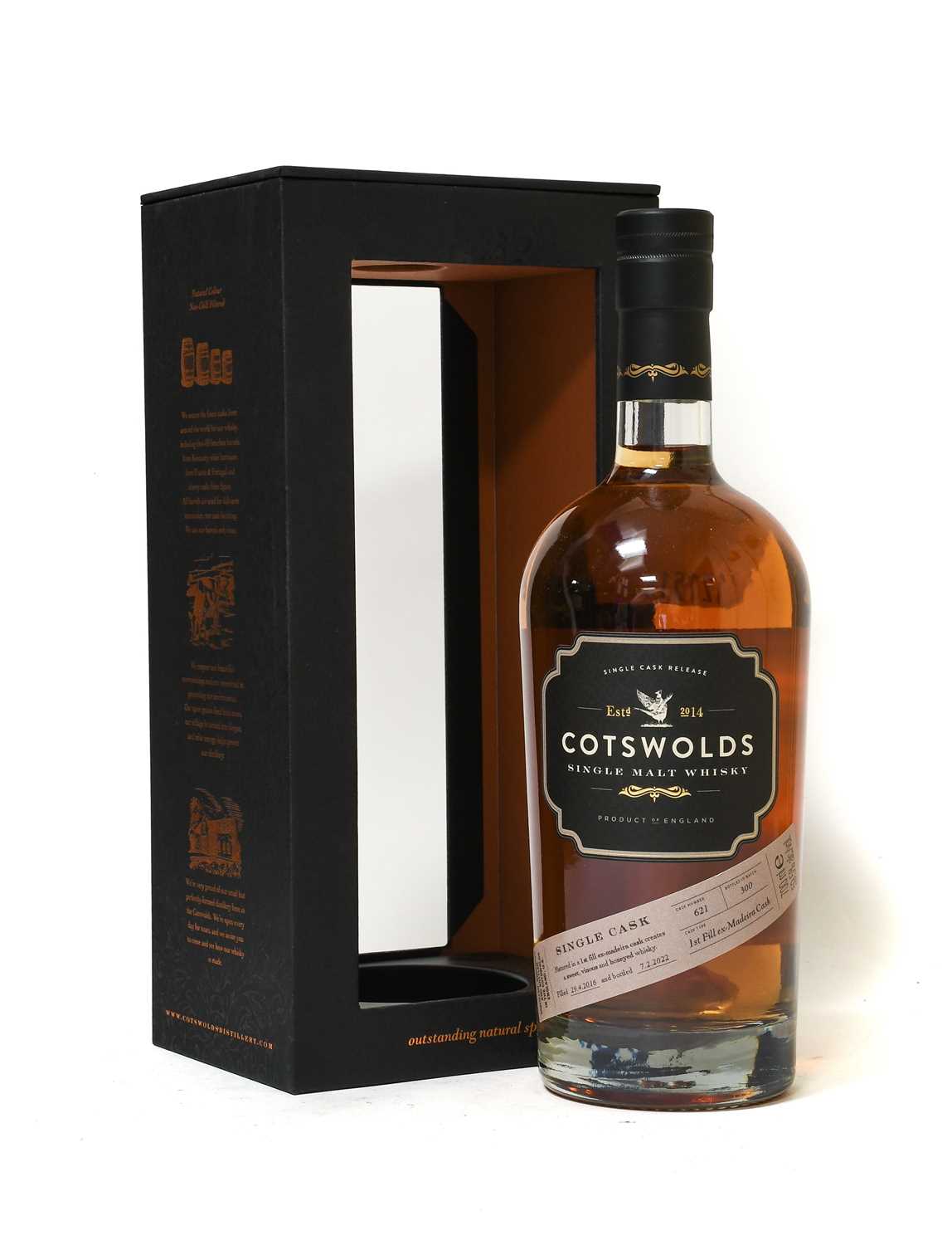 Lot 3135 - Cotswolds Single Malt Whisky Single Cask,