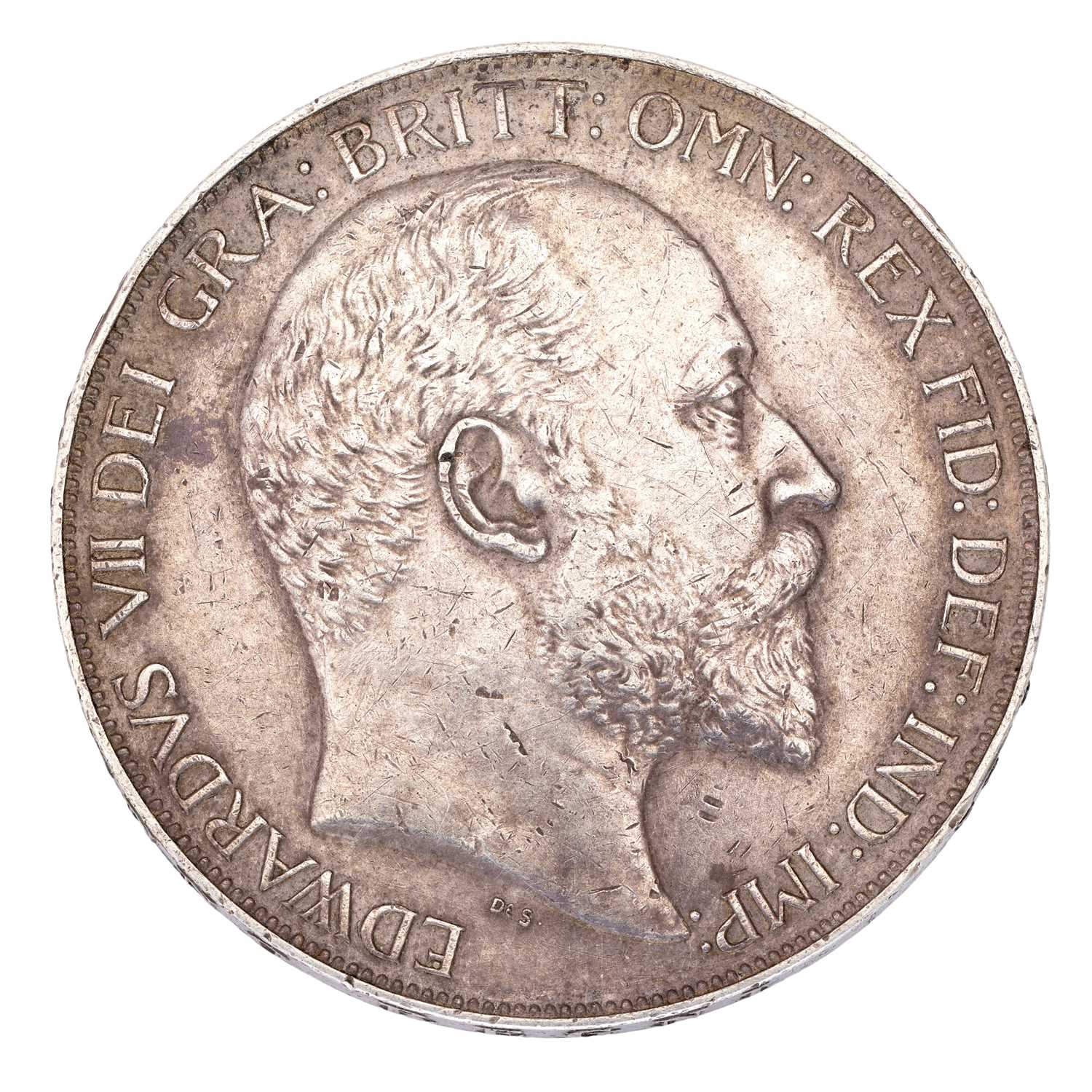 Lot 50 - Edward VII, Crown 1902, (S.3978); Good Very