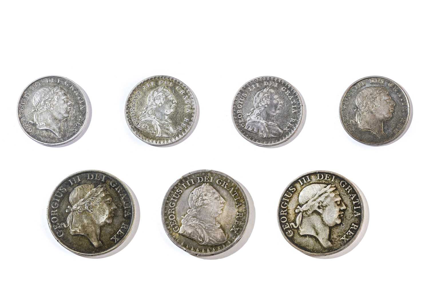 Lot 139 - Assorted Bank of England Tokens, 7 tokens to
