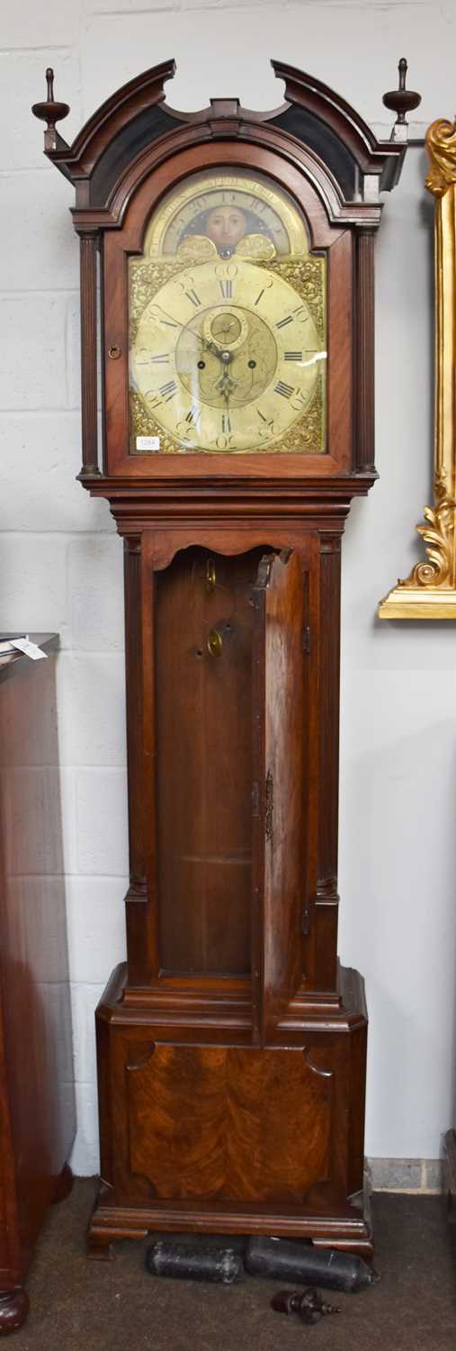 Lot 1284 - A Mahogany Eight Day Longcase Clock, signed