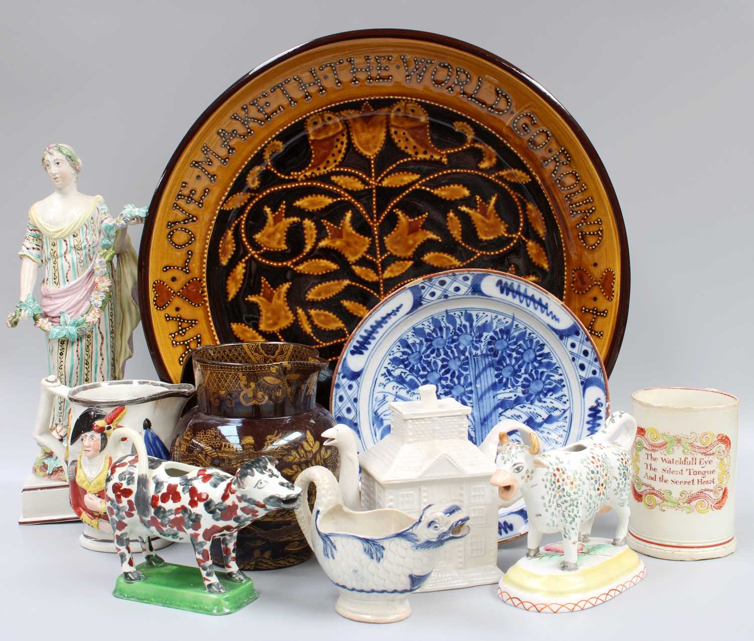 Lot 423 - Carole Glover (contemporary), A Slipware