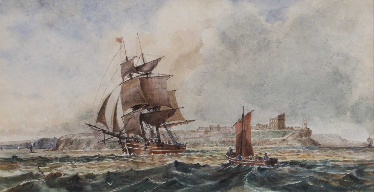 Lot 1008 - John Warkup Swift (1815-1869) "Shipping at