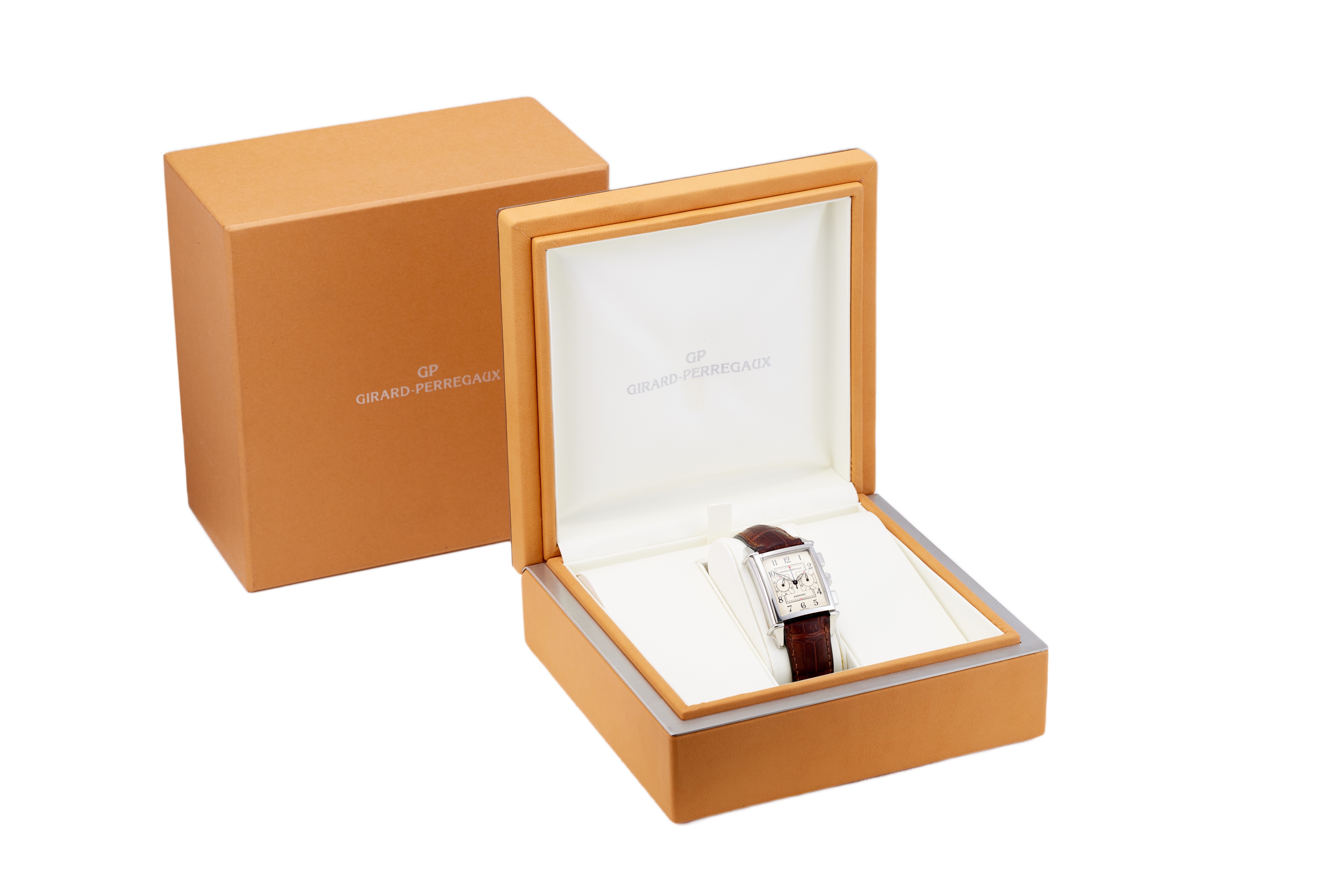 Lot 2195 - Girard Perregaux: A Stainless Steel