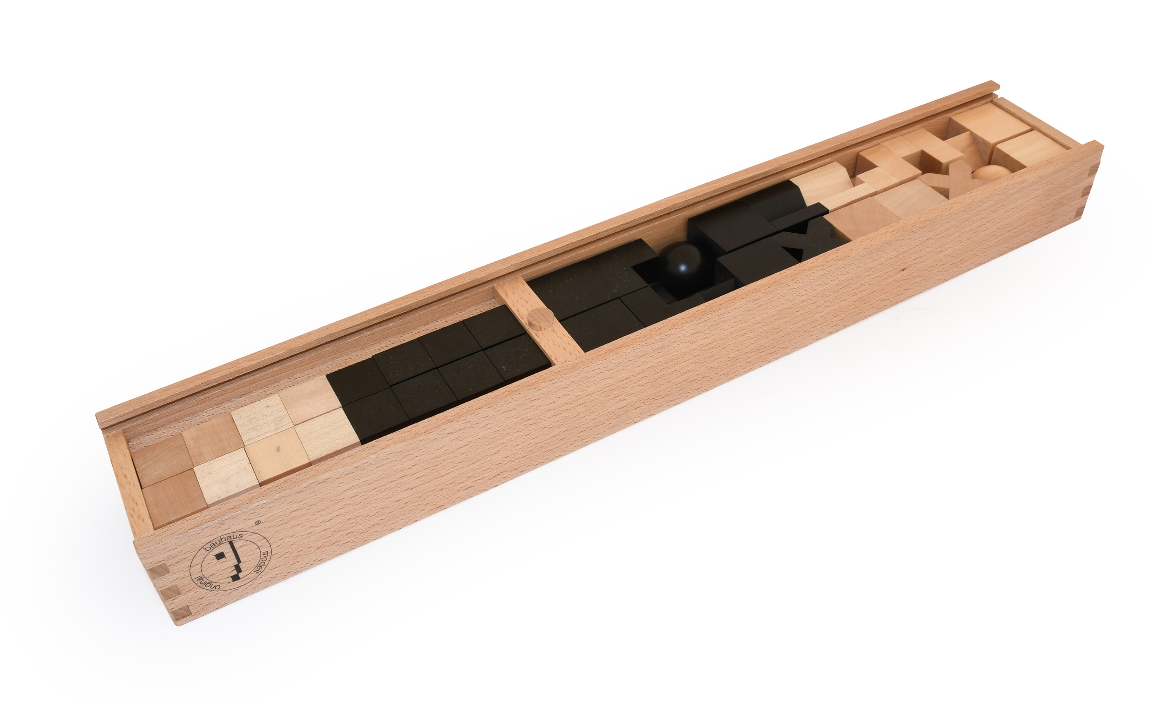 Lot 265 - Naef Chess Set, Bauhaus Model, designed by