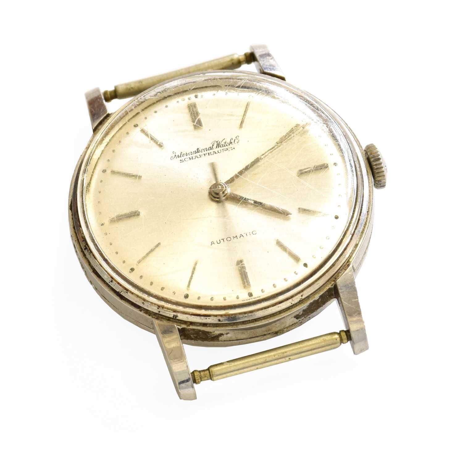 Lot 166 - A Stainless Steel Automatic Centre Seconds