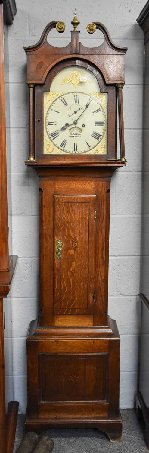 Lot 1349 - An Oak Eight Day Longcase Clock, early 19th