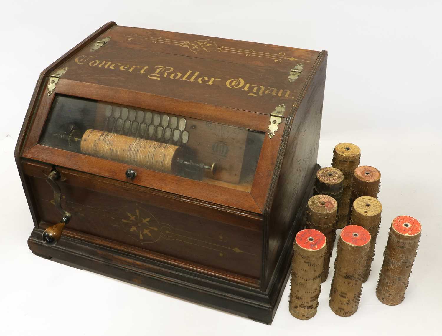 Lot 3195 - A GEM Concert Roller Organ