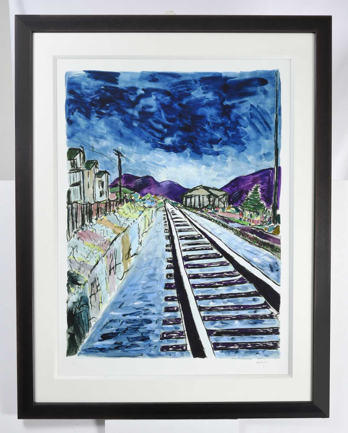 Lot 203 - Bob Dylan (b.1941) American "Train Tracks"
