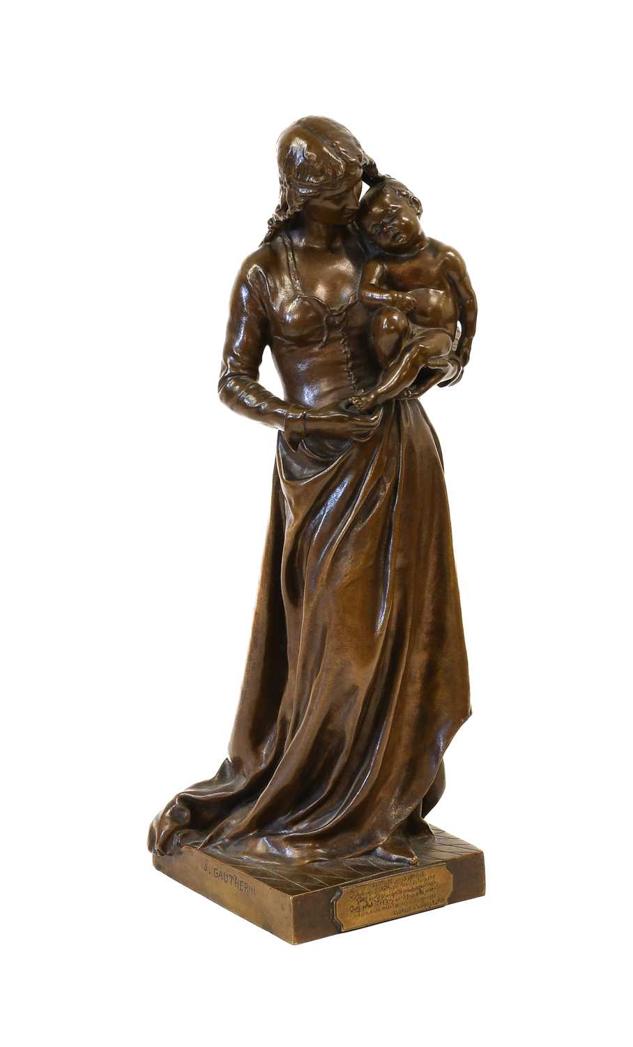 Lot 197 - After Jean Gautherin (1840-1890: "Clothilde