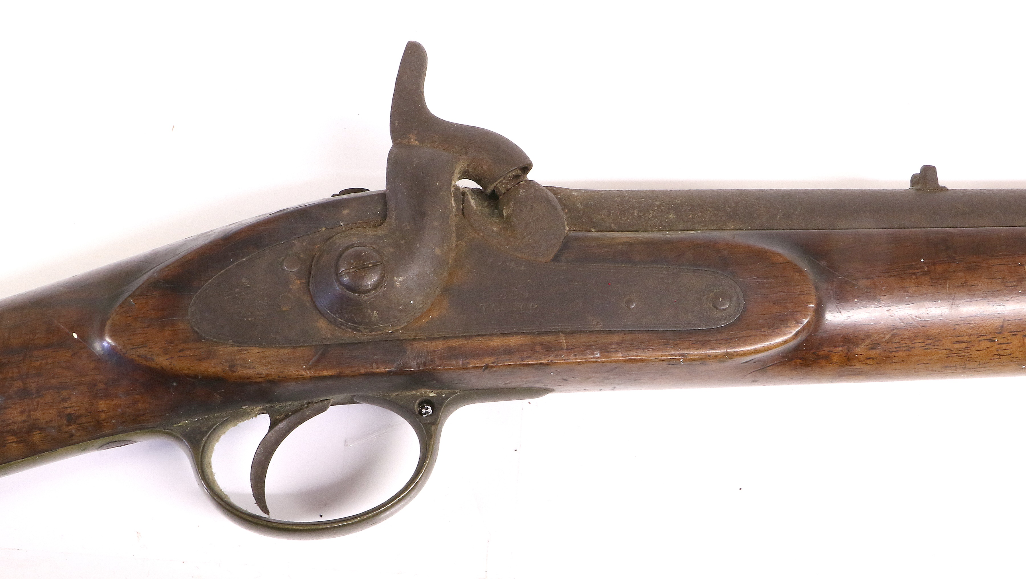 Lot 213 - A British 1858 India Pattern .656 Calibre