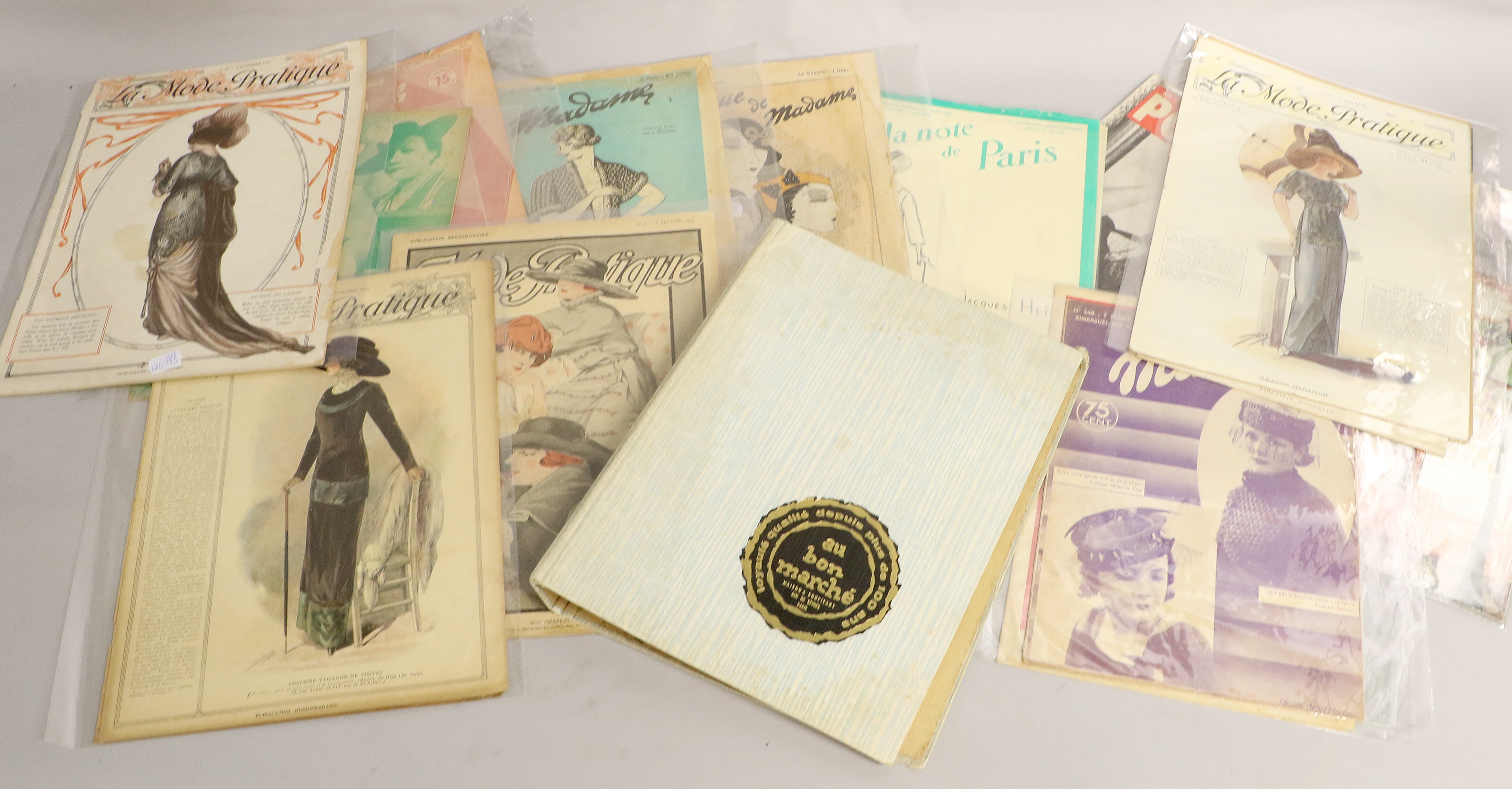 Lot 2225 - Early 20th Century French Fashion Magazines