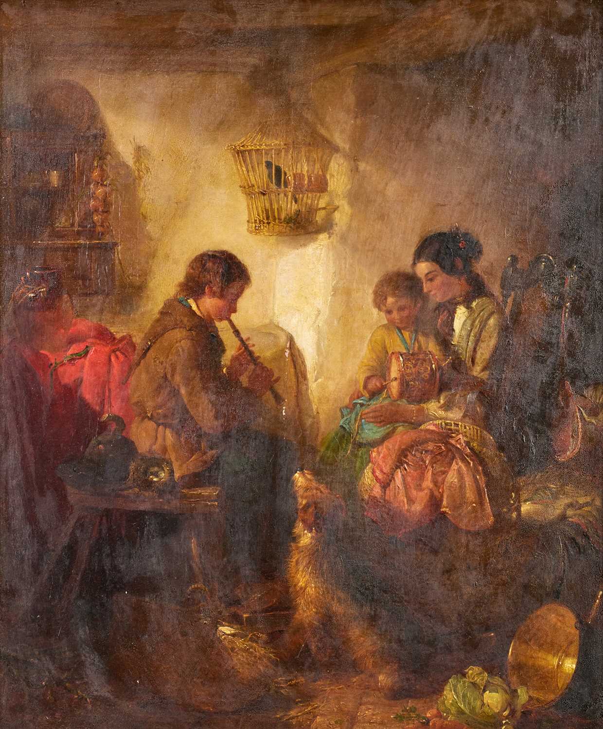 Lot 1133 - John Philip RA (1817-1867) The Little