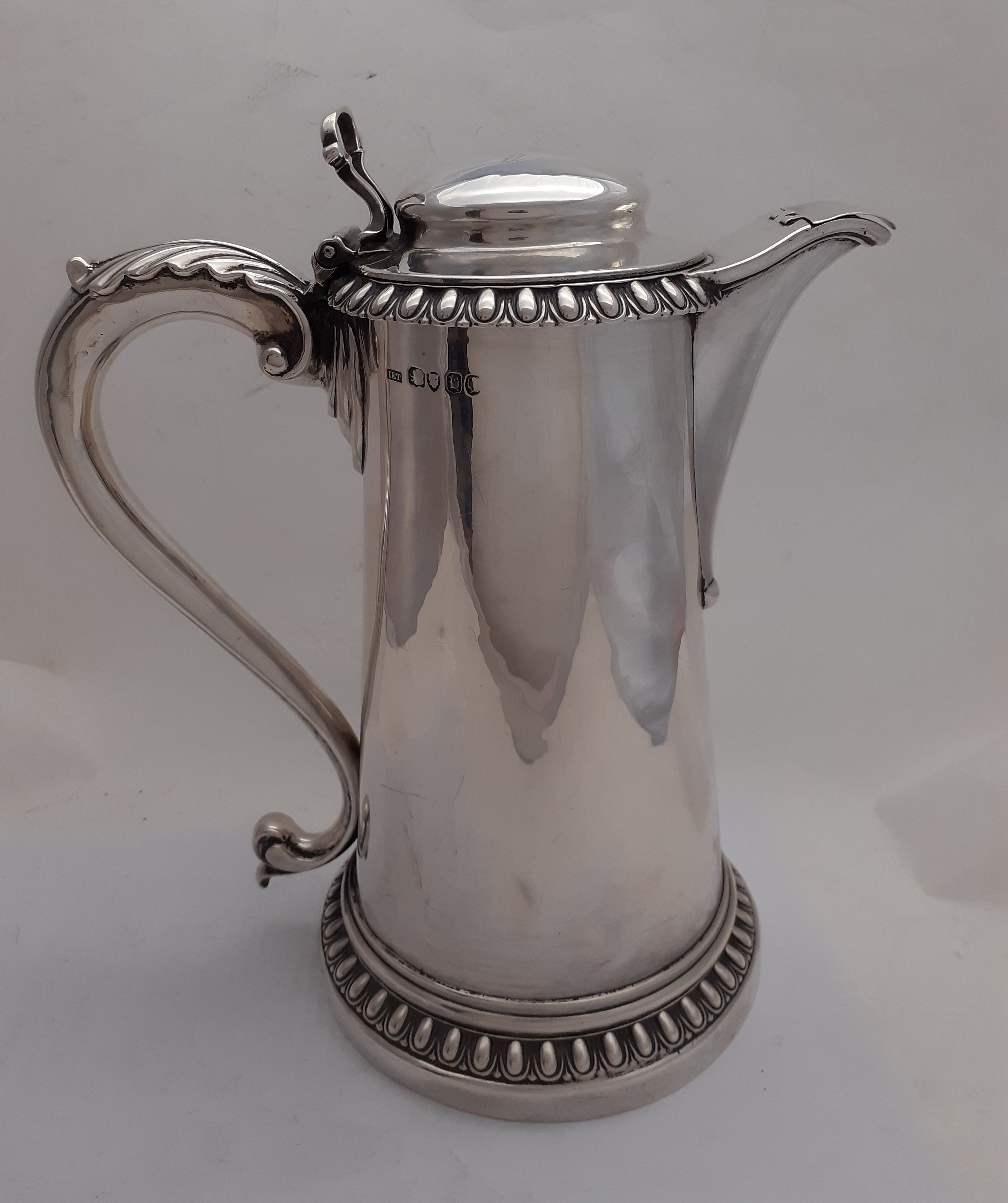 Lot 2328 - A Victorian Silver Flagon,