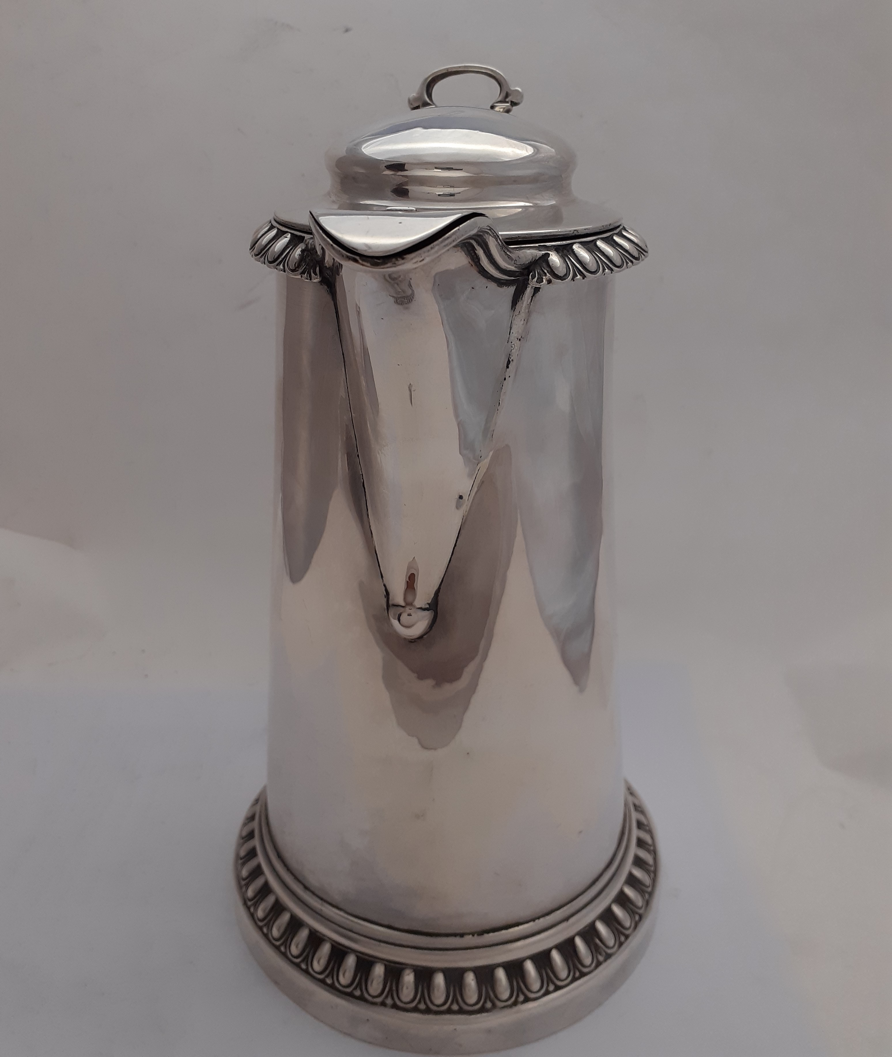 Lot 2328 - A Victorian Silver Flagon,