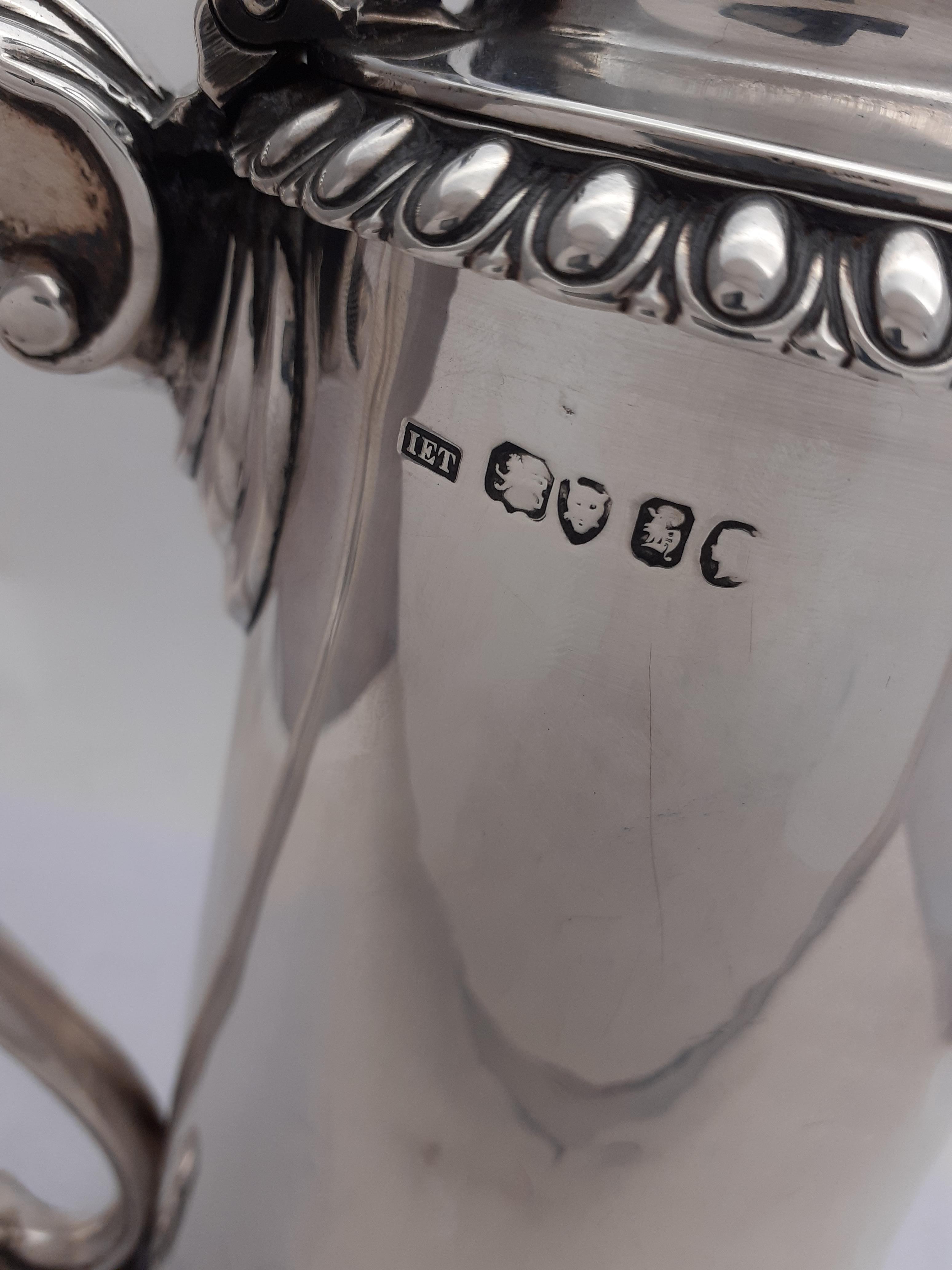 Lot 2328 - A Victorian Silver Flagon,