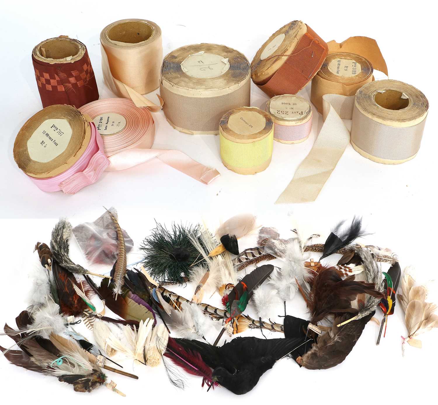 Lot 2238 - Early 20th Century Millinery Feathers,