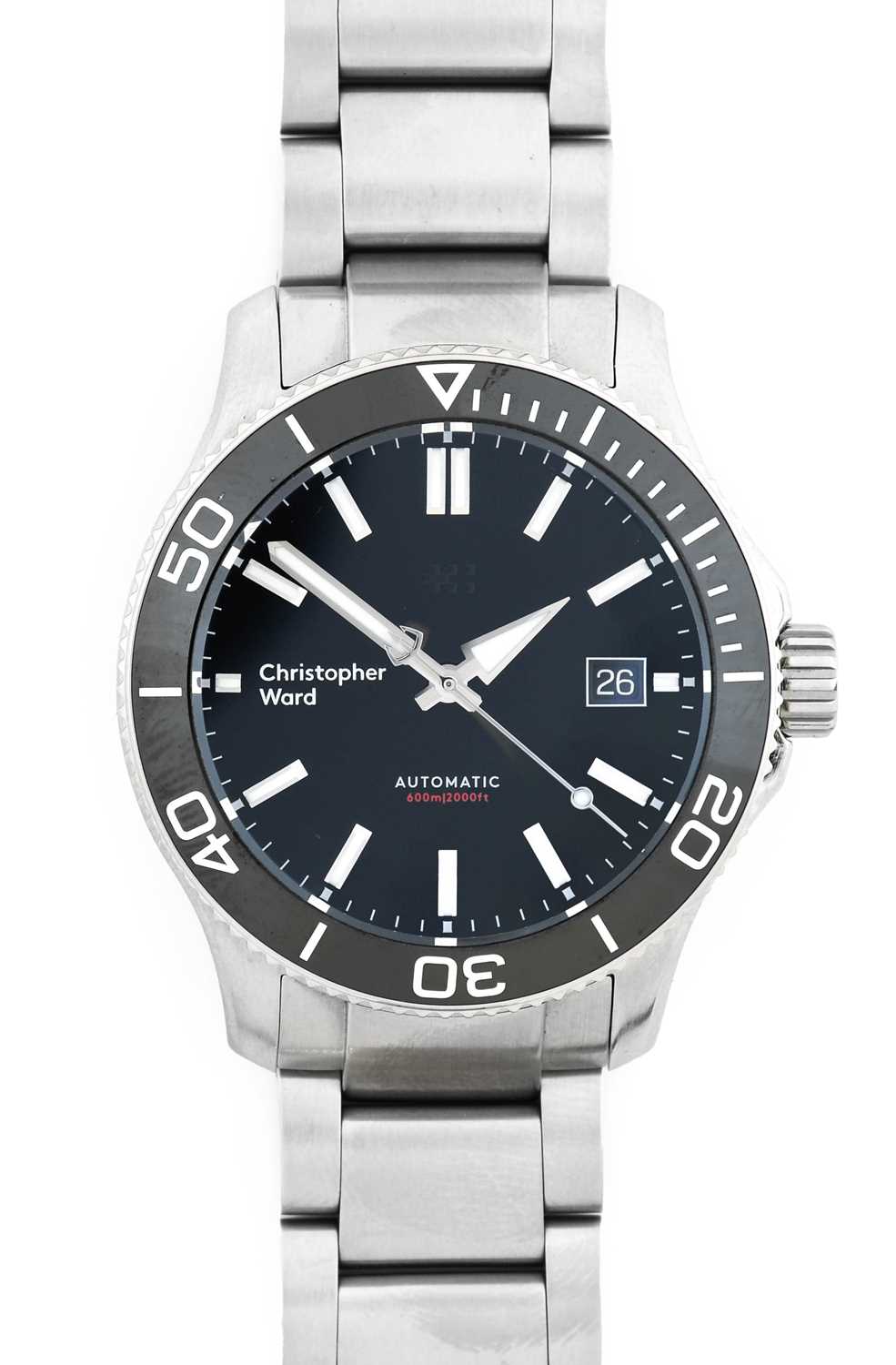 Lot 2403 - Christopher Ward: A Stainless Steel