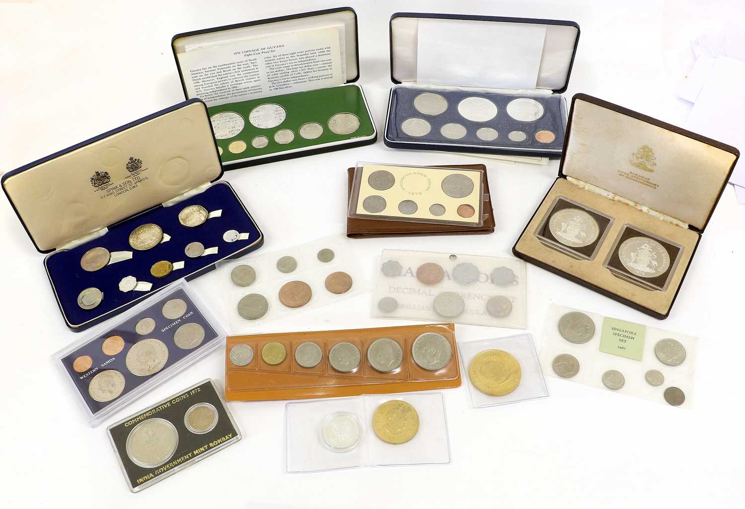 Lot 317 - World Proof and Brilliant Uncirculated Sets;