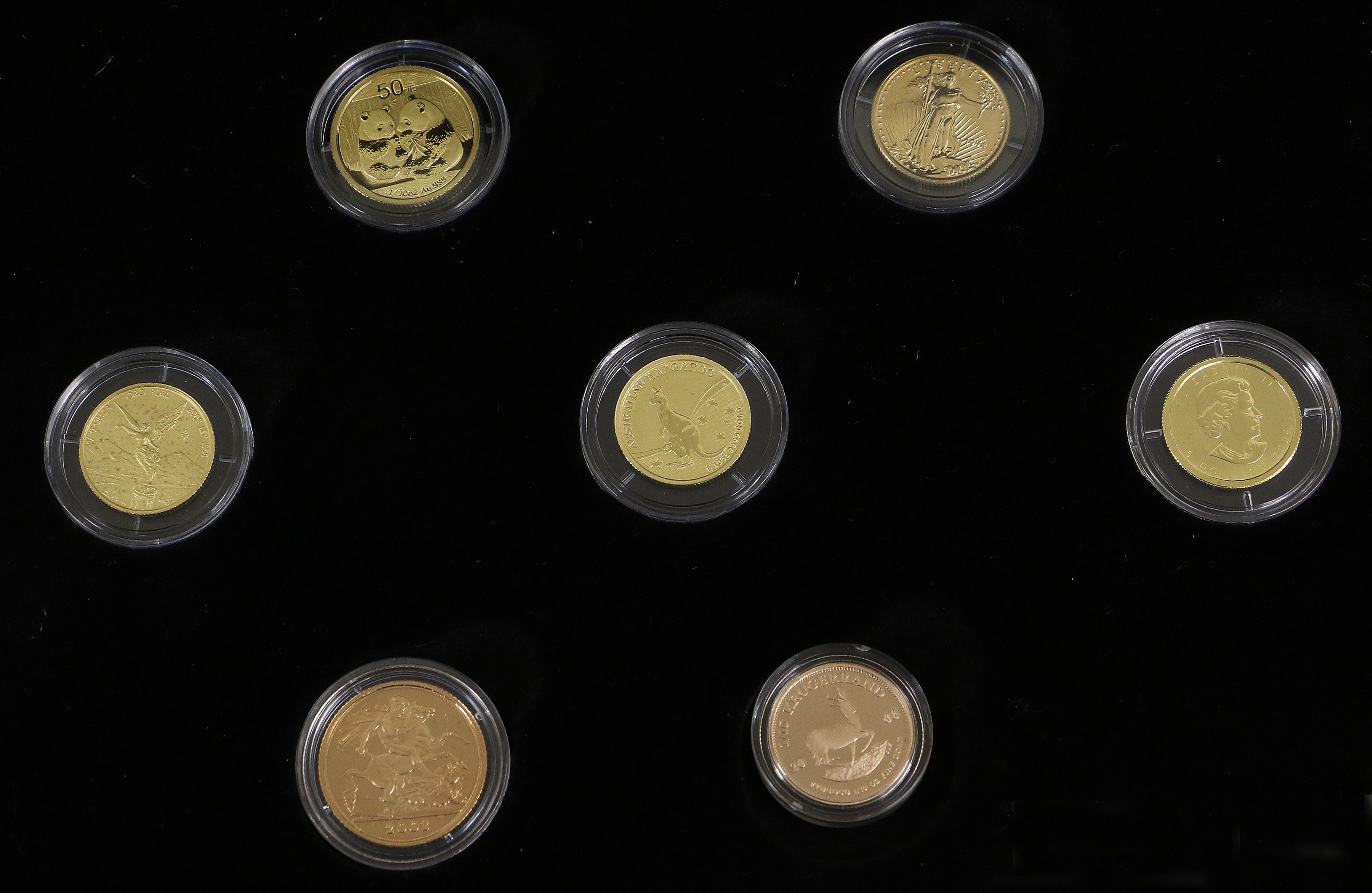 Lot 234 - Magnificent Seven Special Edition Gold Coin