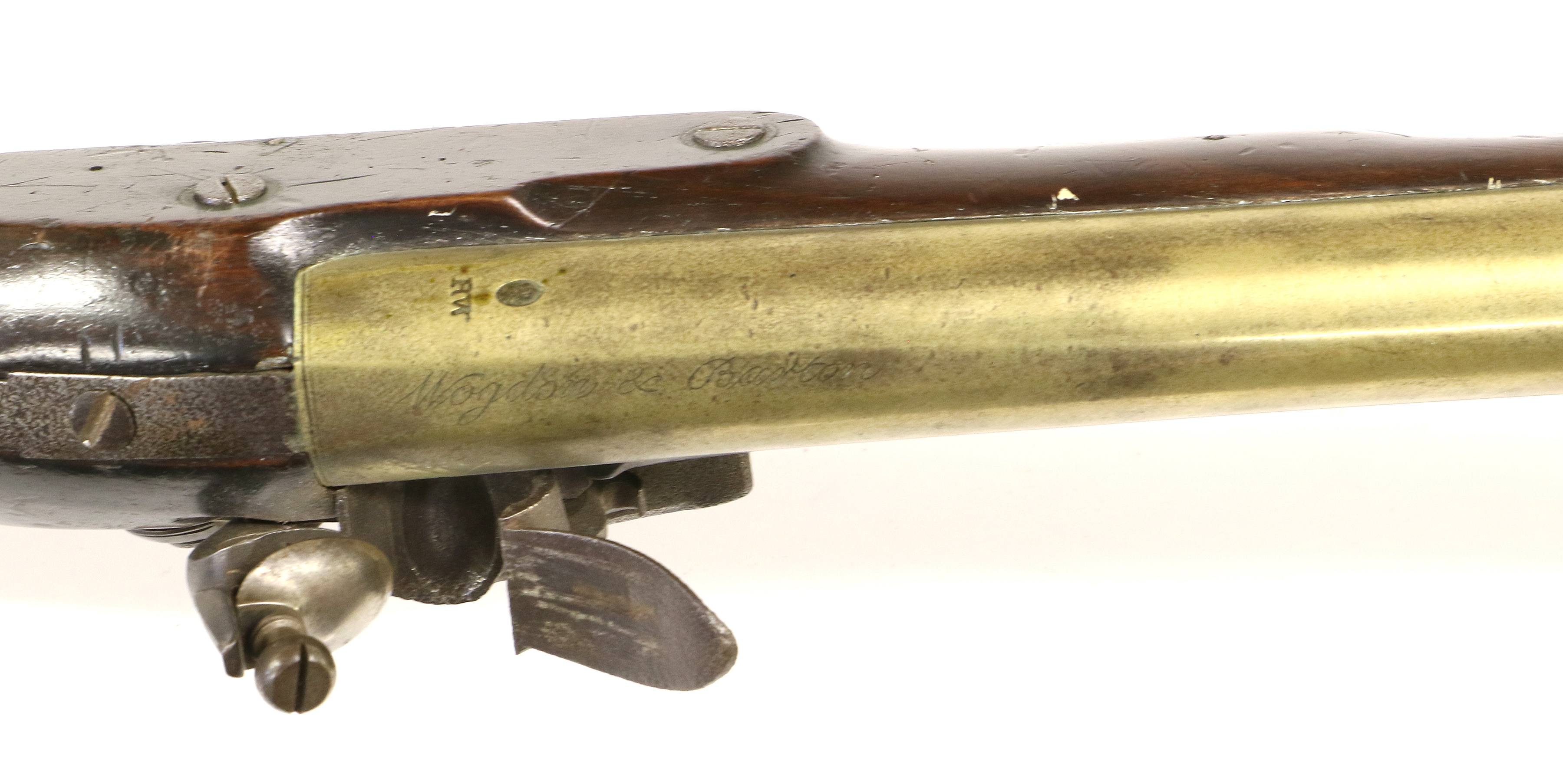 Lot 217 - A Late 18th/Early 19th Century Flintlock