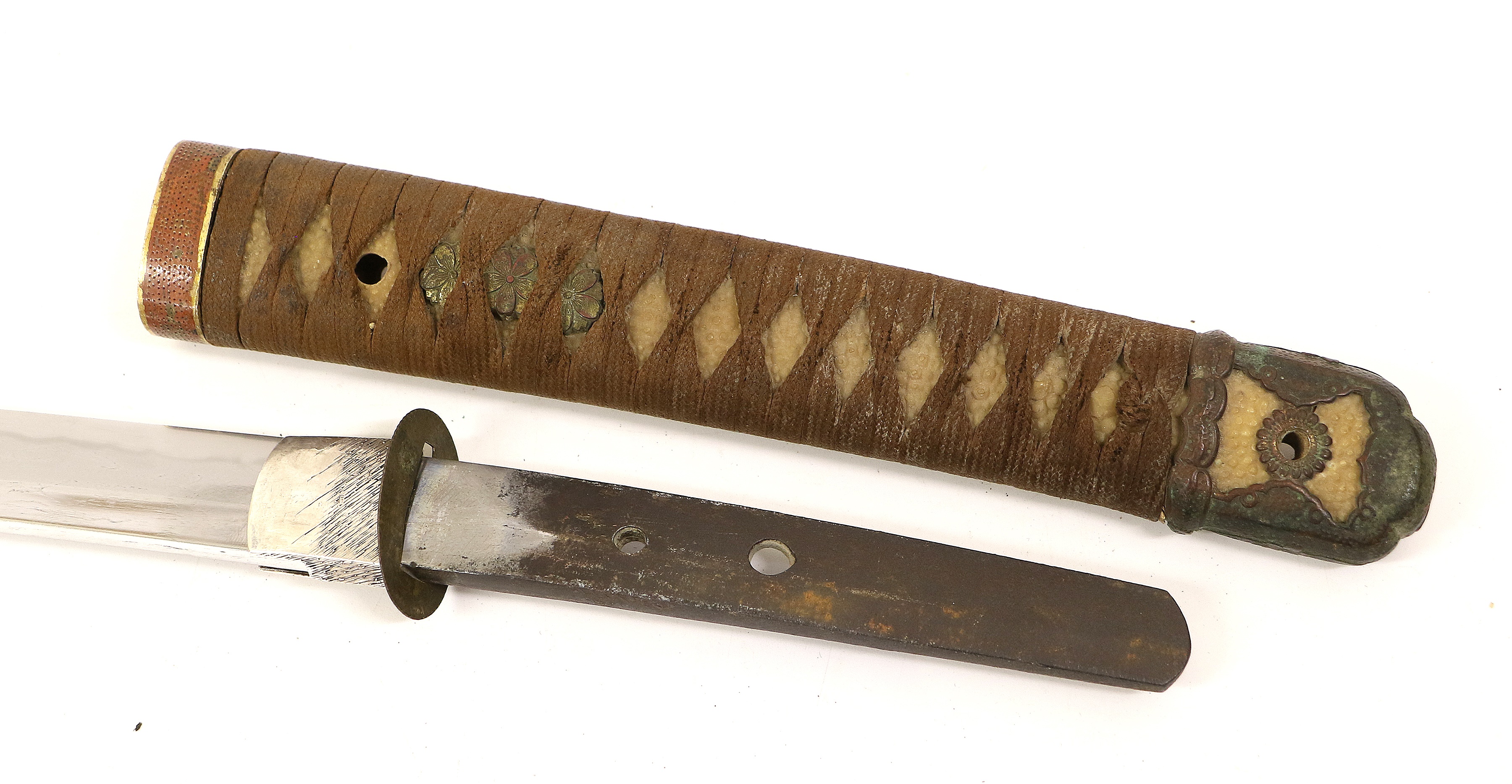 Lot 144 - A Japanese Shinto Wakizashi, in Shin Gunto